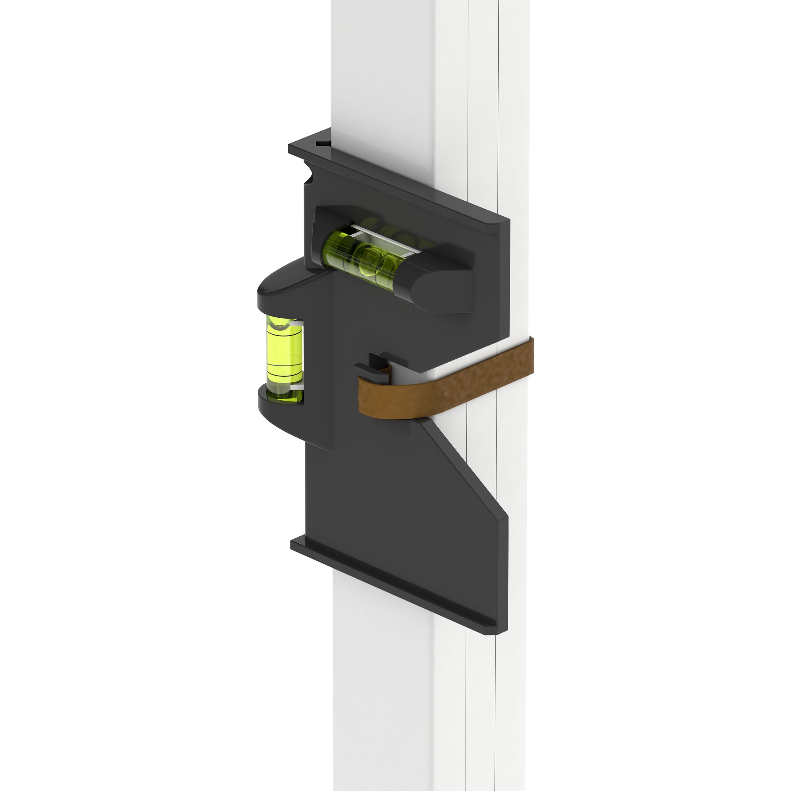 GoodHome Alara 150mm Post Spirit level