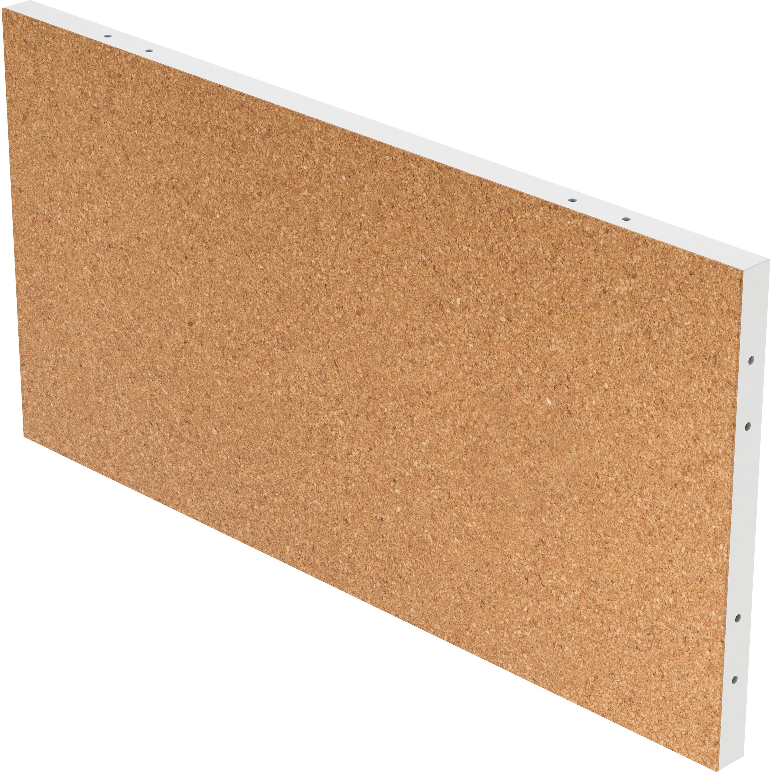 GoodHome Alara Cork & white Modular Room divider panel (H)0.5m (W)1m