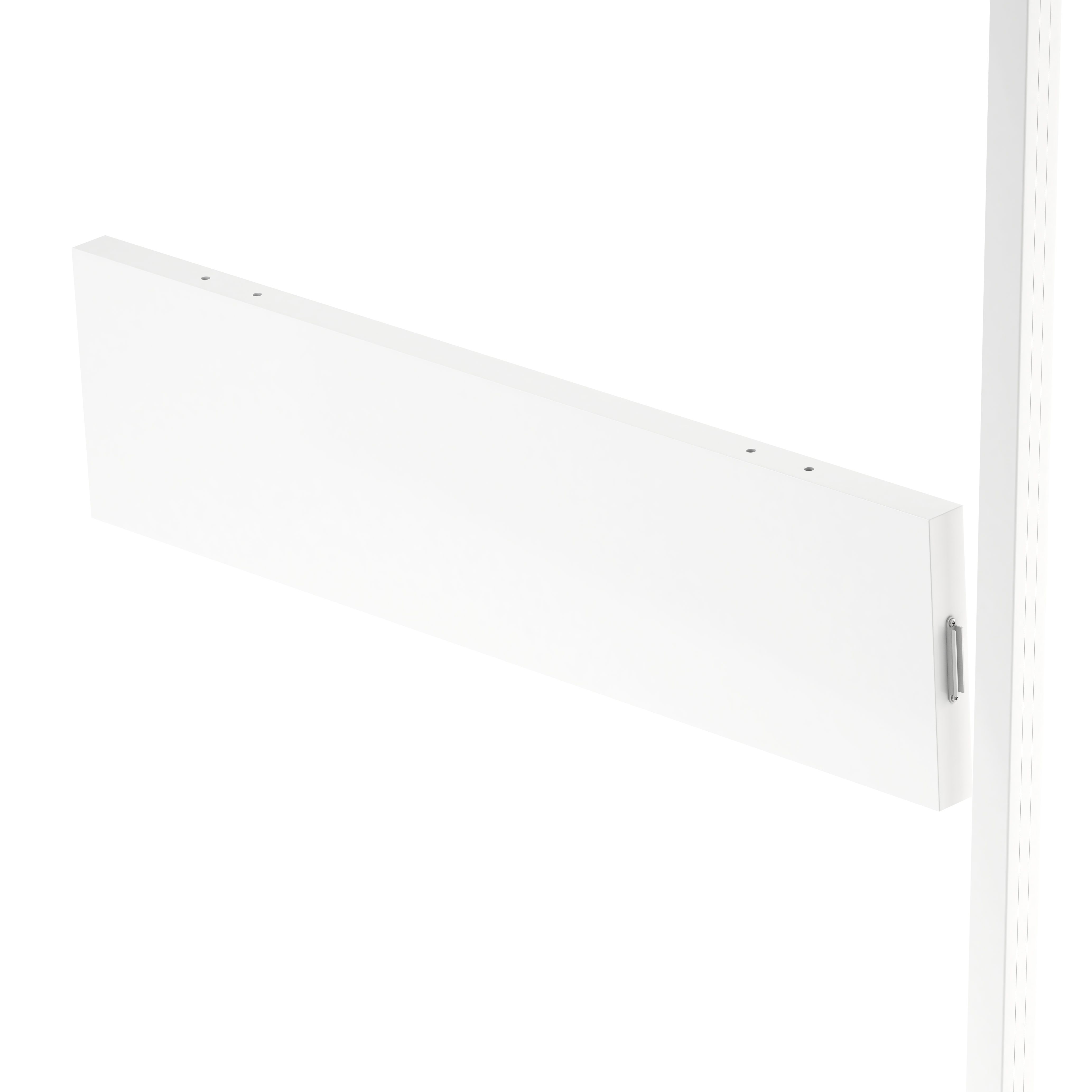 GoodHome Alara White Modular Room divider panel (H)0.25m (W)1m