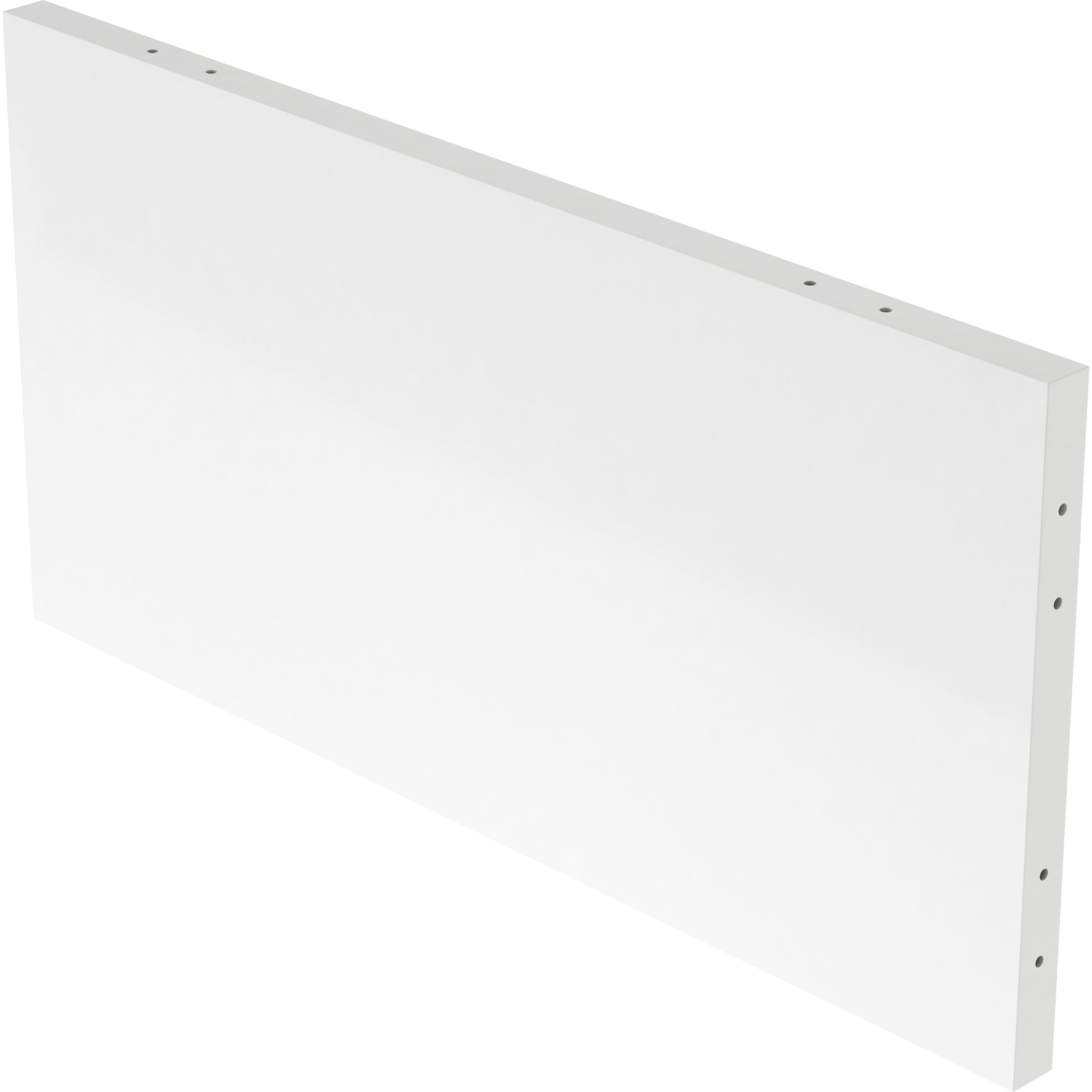 GoodHome Alara White Modular Room divider panel (H)0.5m (W)1m