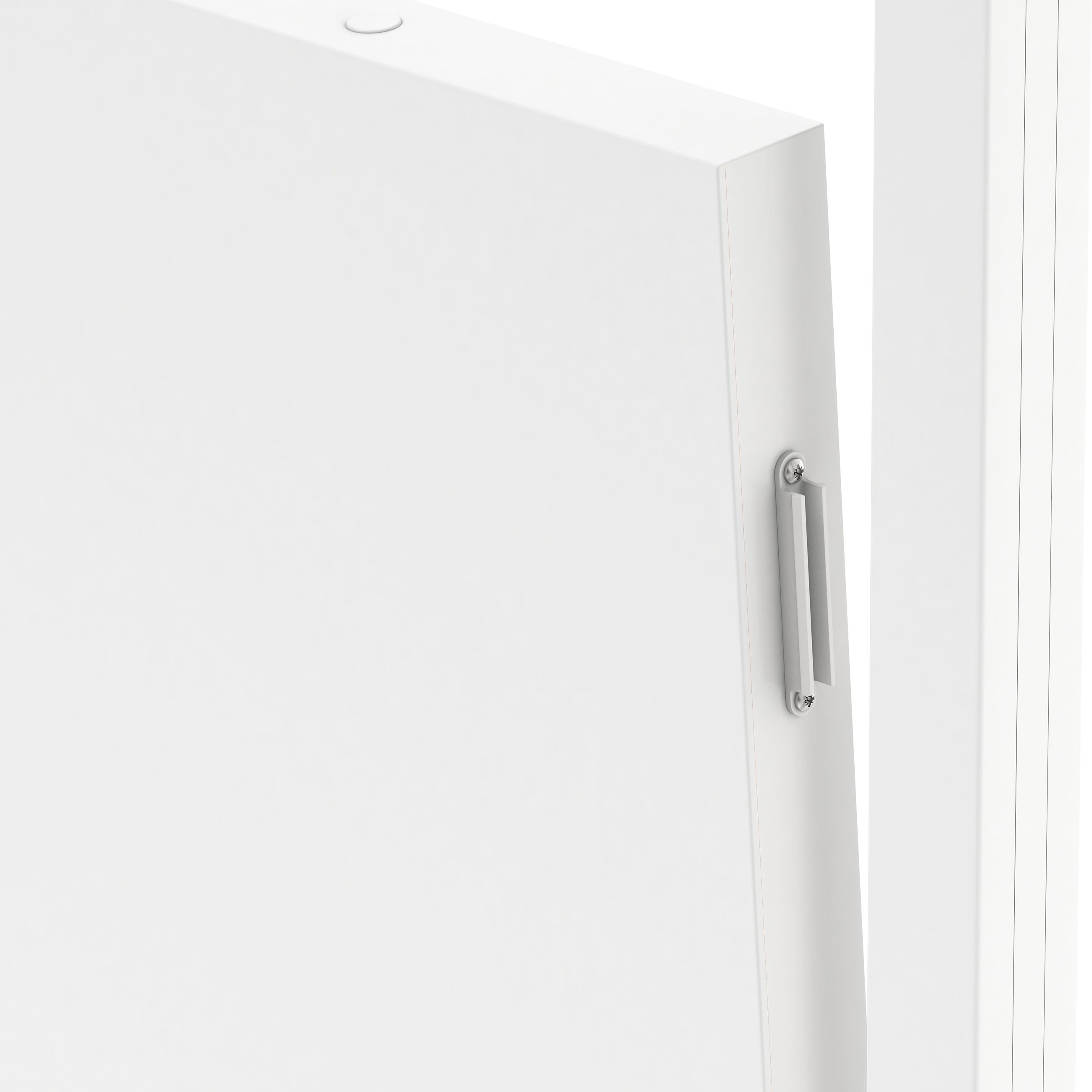 GoodHome Alara White Modular Room divider panel (H)0.5m (W)1m