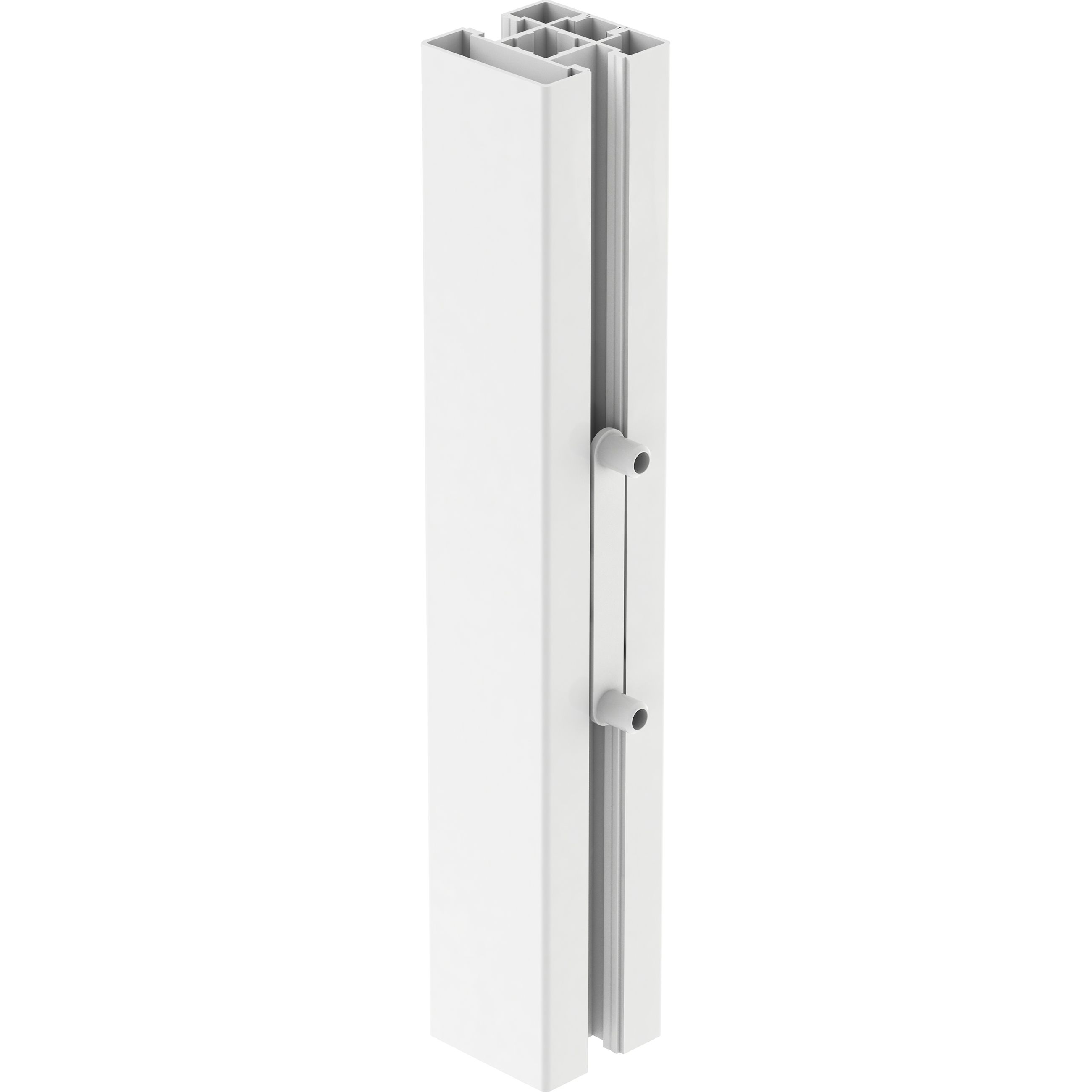 GoodHome Alara White Room divider post extender (H)0.25m (W)0.04m