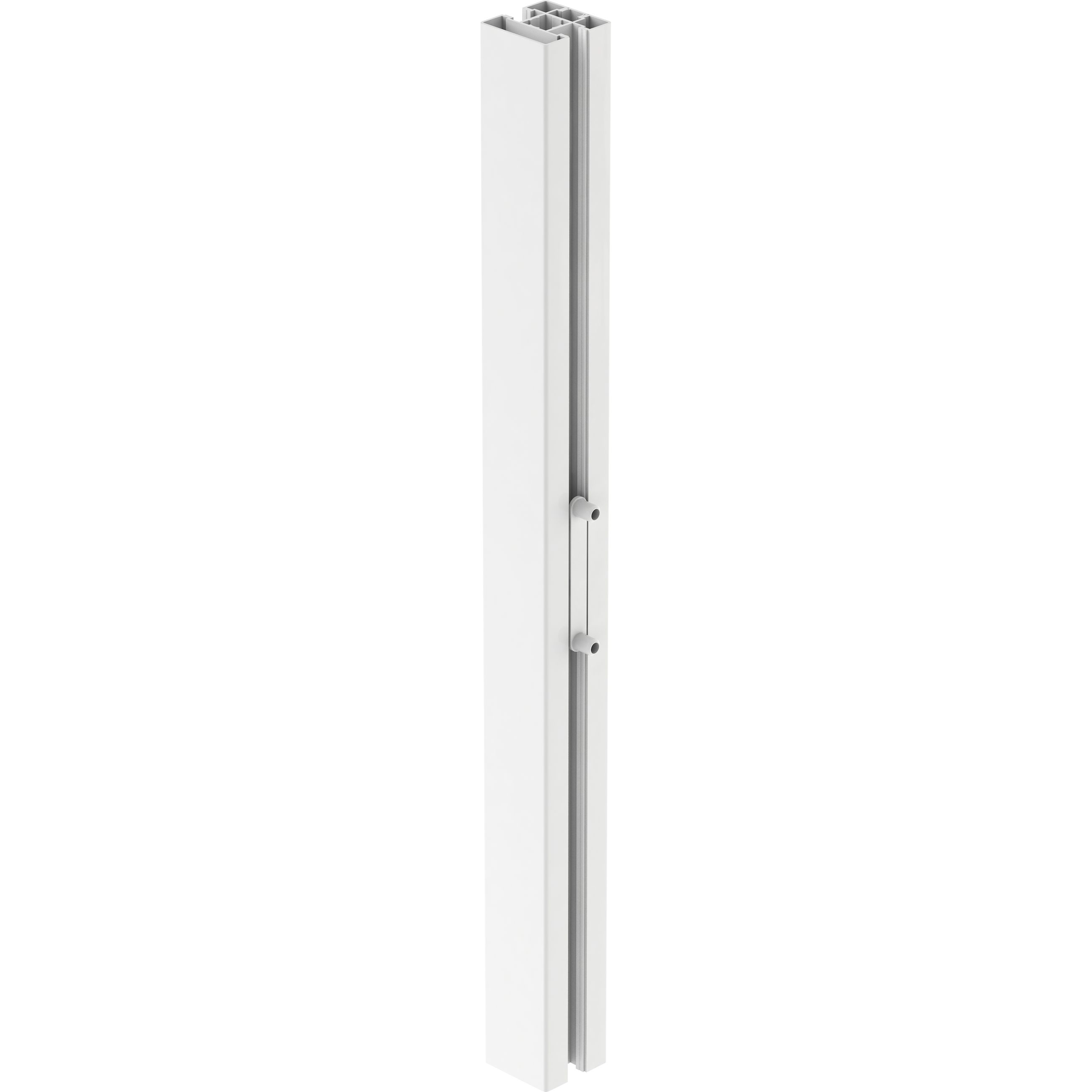 GoodHome Alara White Room divider post extender (H)0.5m (W)0.04m