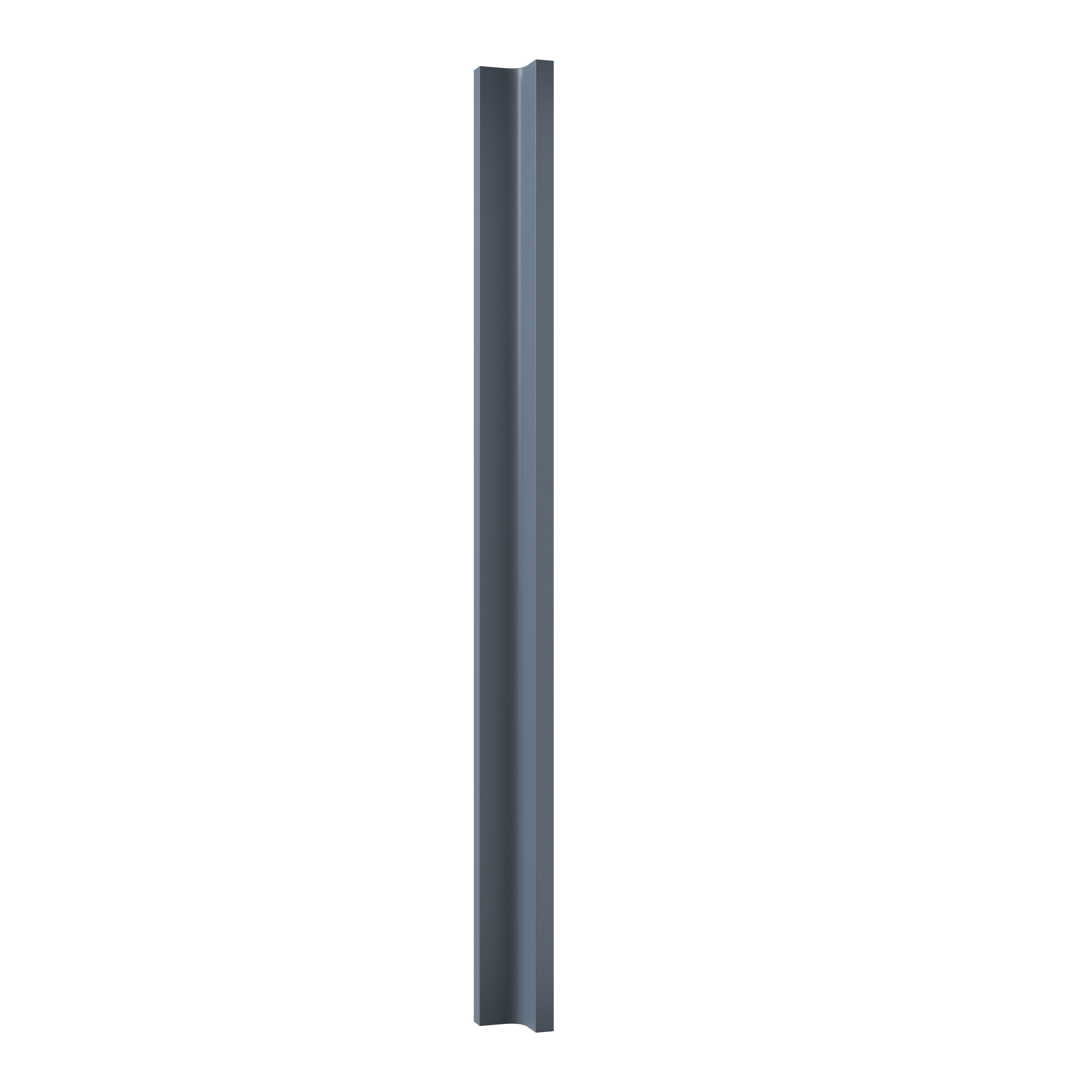 GoodHome Alisma Matt blue Standard Corner post, (W)34mm (L)895mm | DIY ...