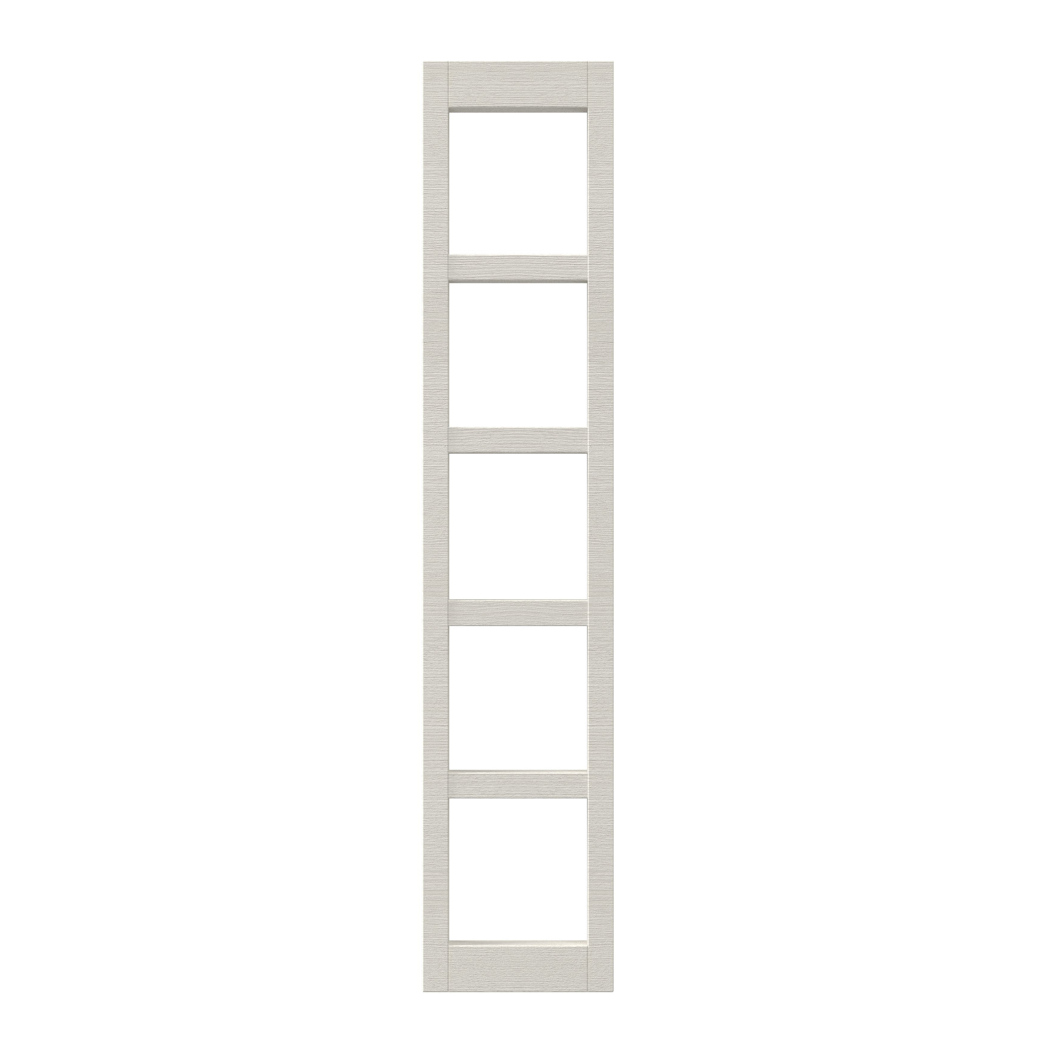 GoodHome Alpinia Ivory Wine rack fascia, (H)715mm (W)147mm | DIY at B&Q