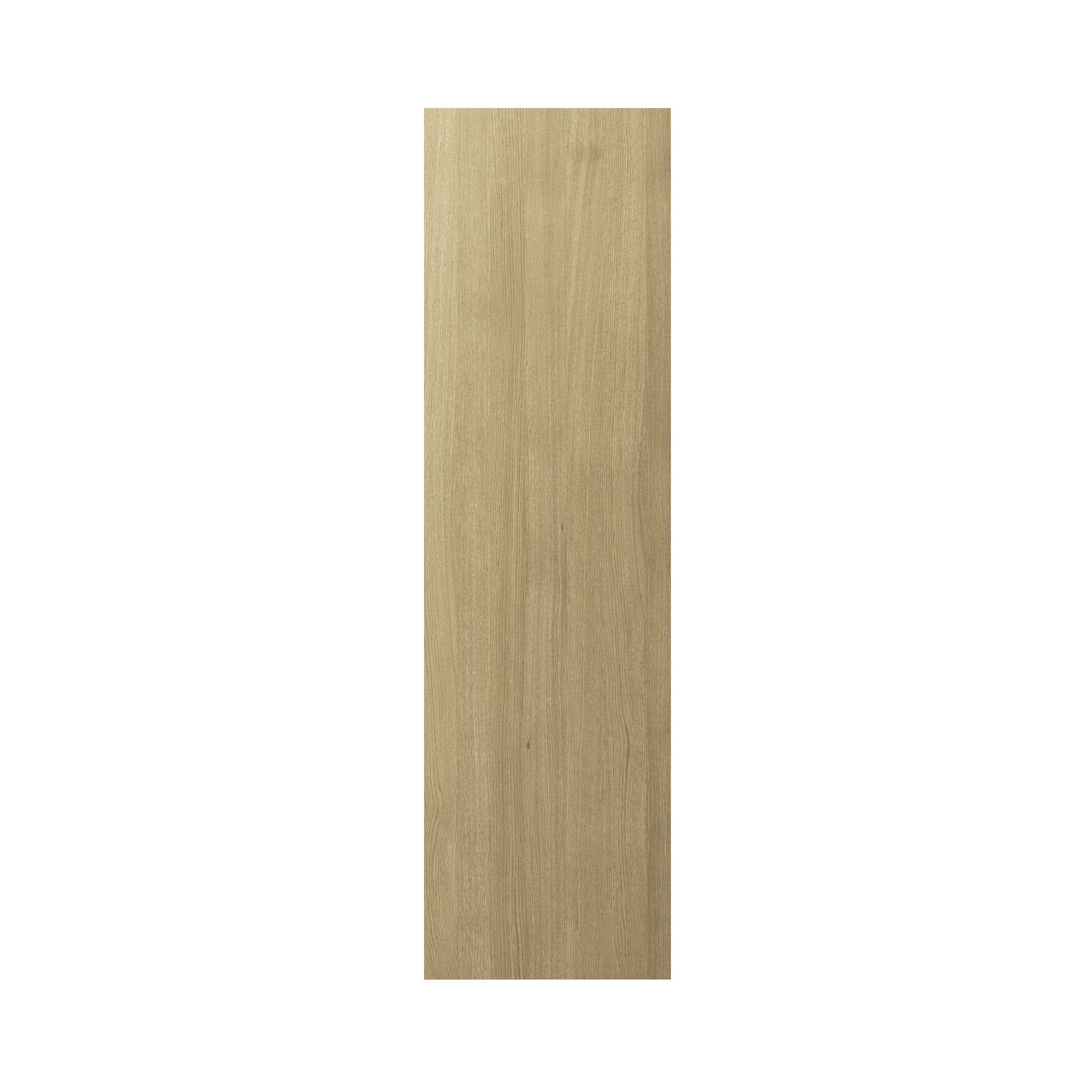 GoodHome Alpinia Matt ivory oak effect Standard Larder & Appliance End ...