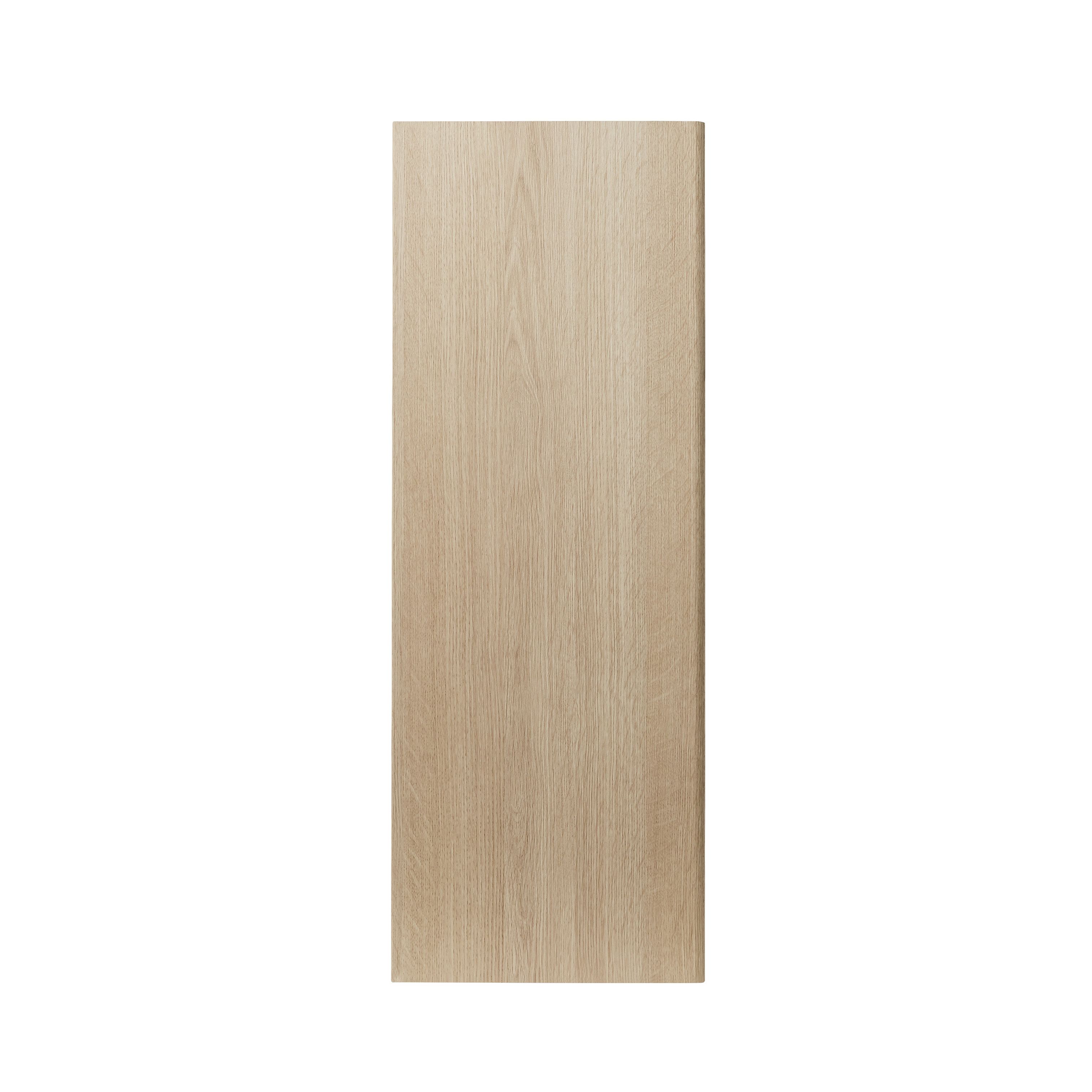 GoodHome Alpinia Oak effect shaker Standard Wall Clad on end panel (H ...
