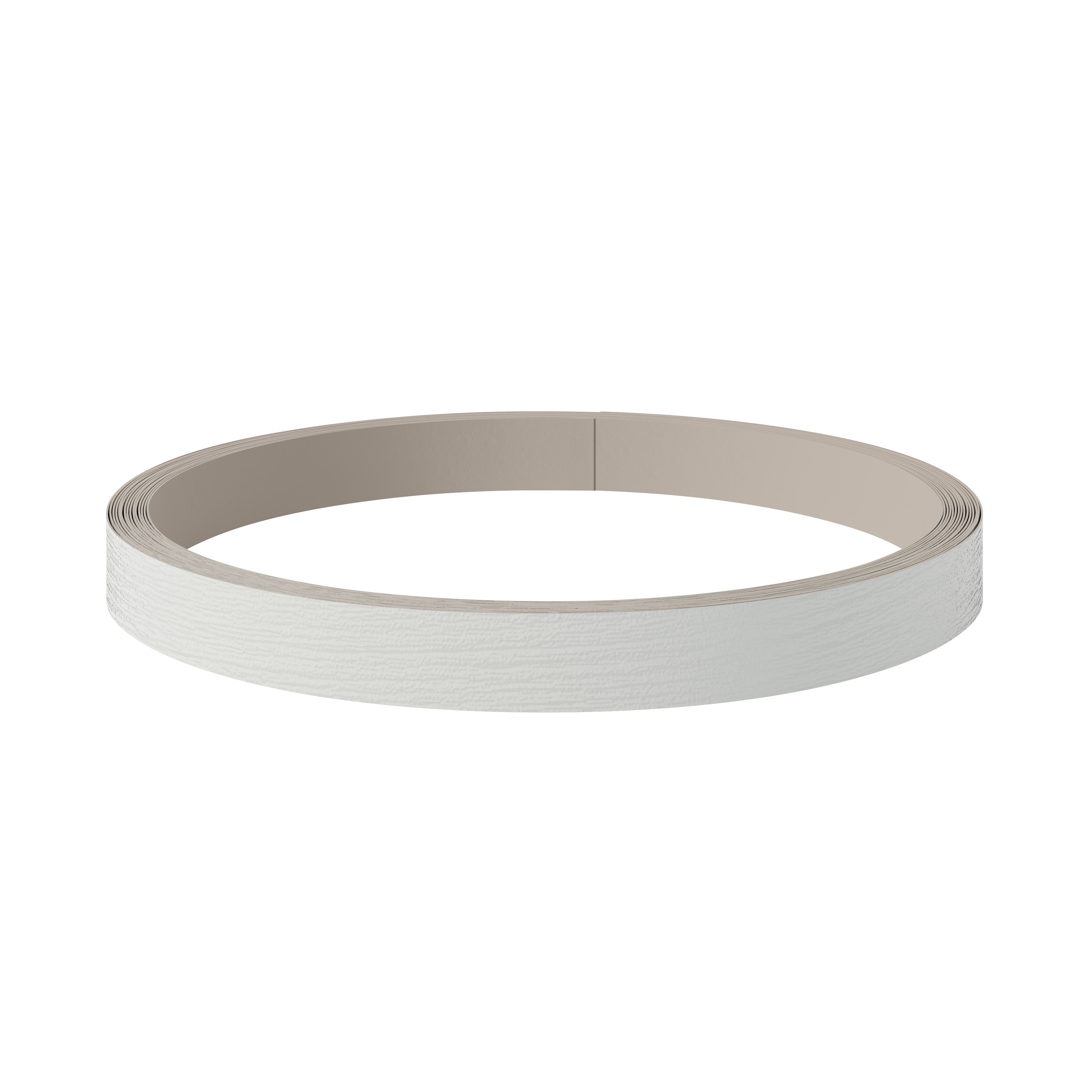 GoodHome Alpinia Wood effect Ivory Edging tape, (L)10m (W)19mm at B&Q