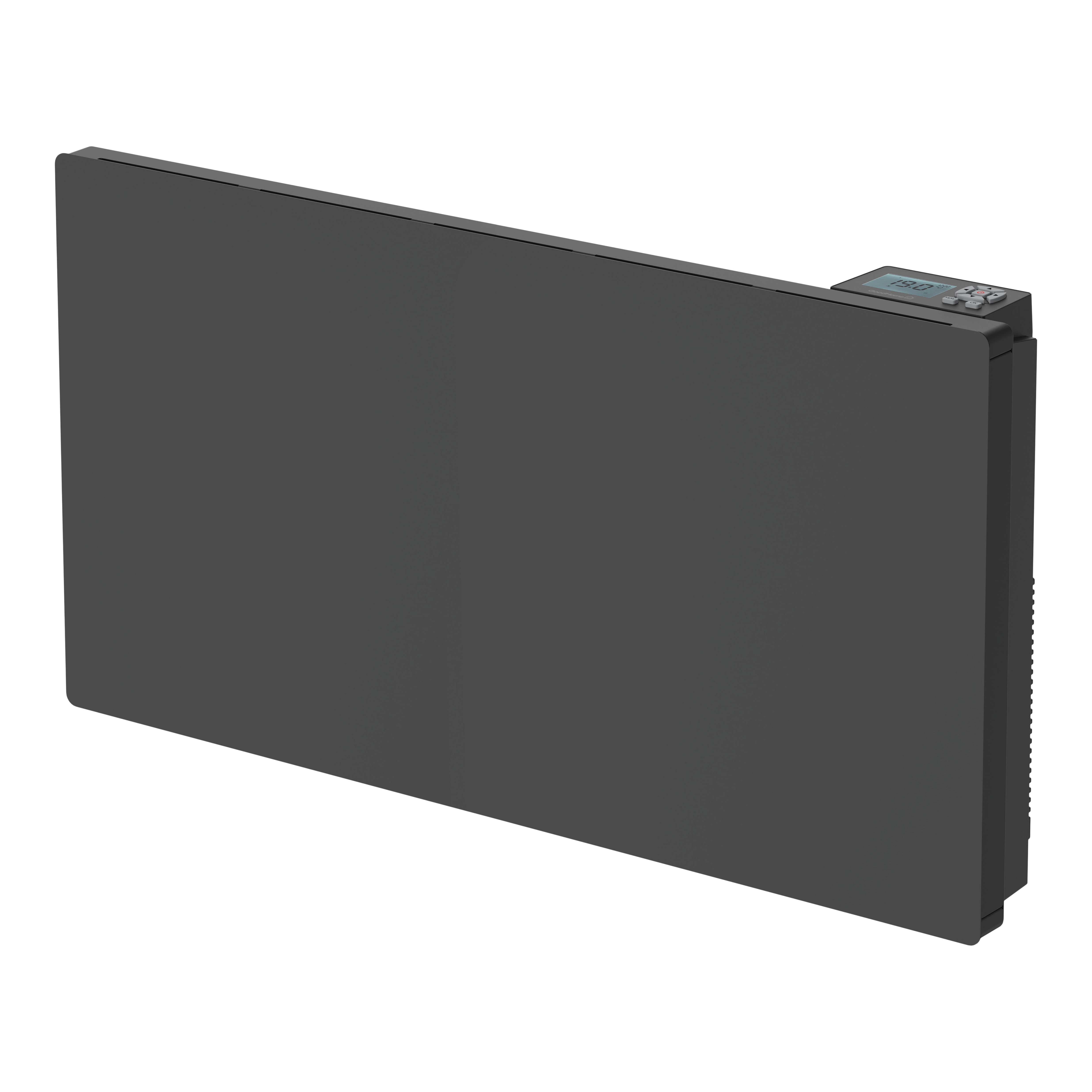 GoodHome Amino Electric 2000W Dark Grey Radiator