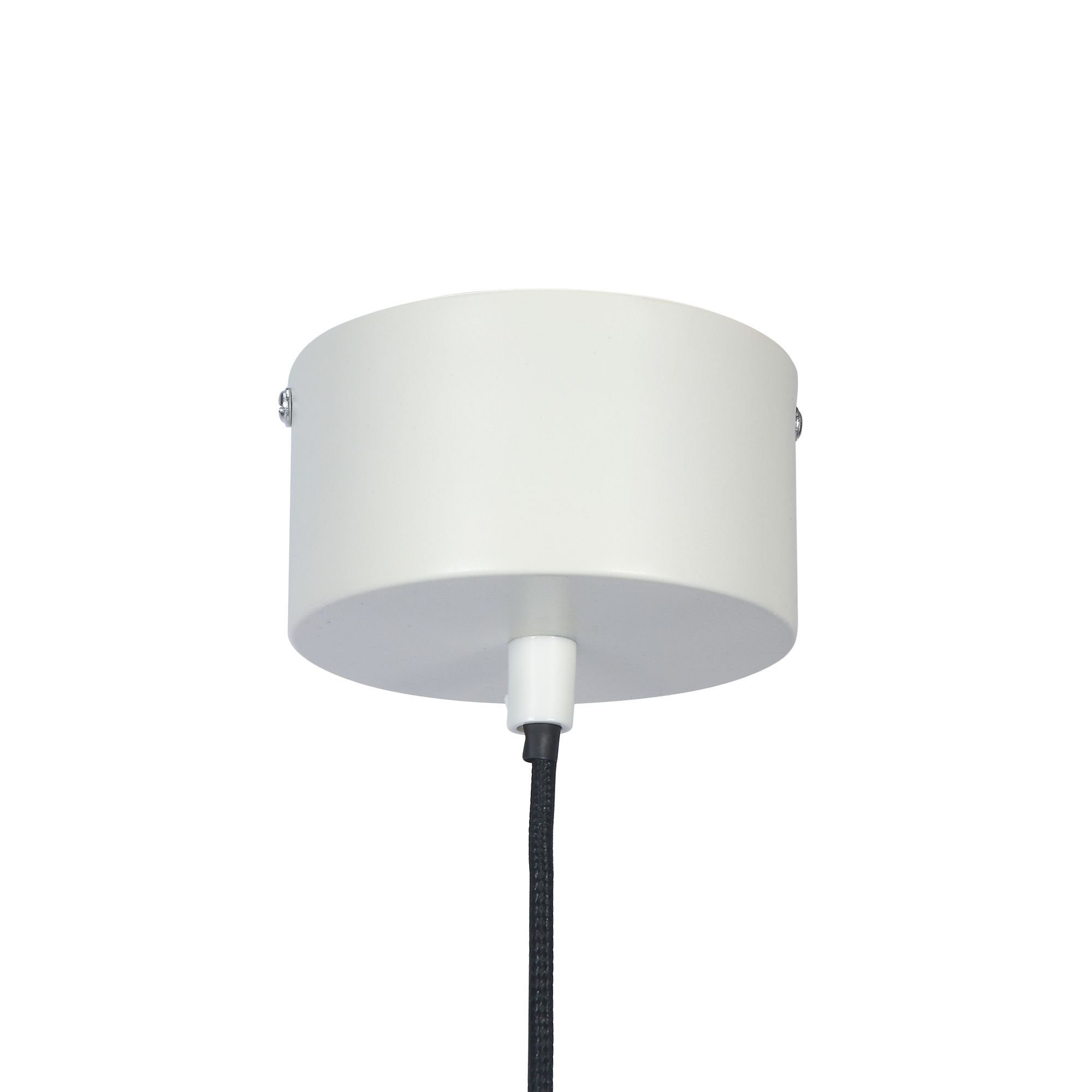 GoodHome Apennin Matt Cream Pendant ceiling light, (Dia)350mm