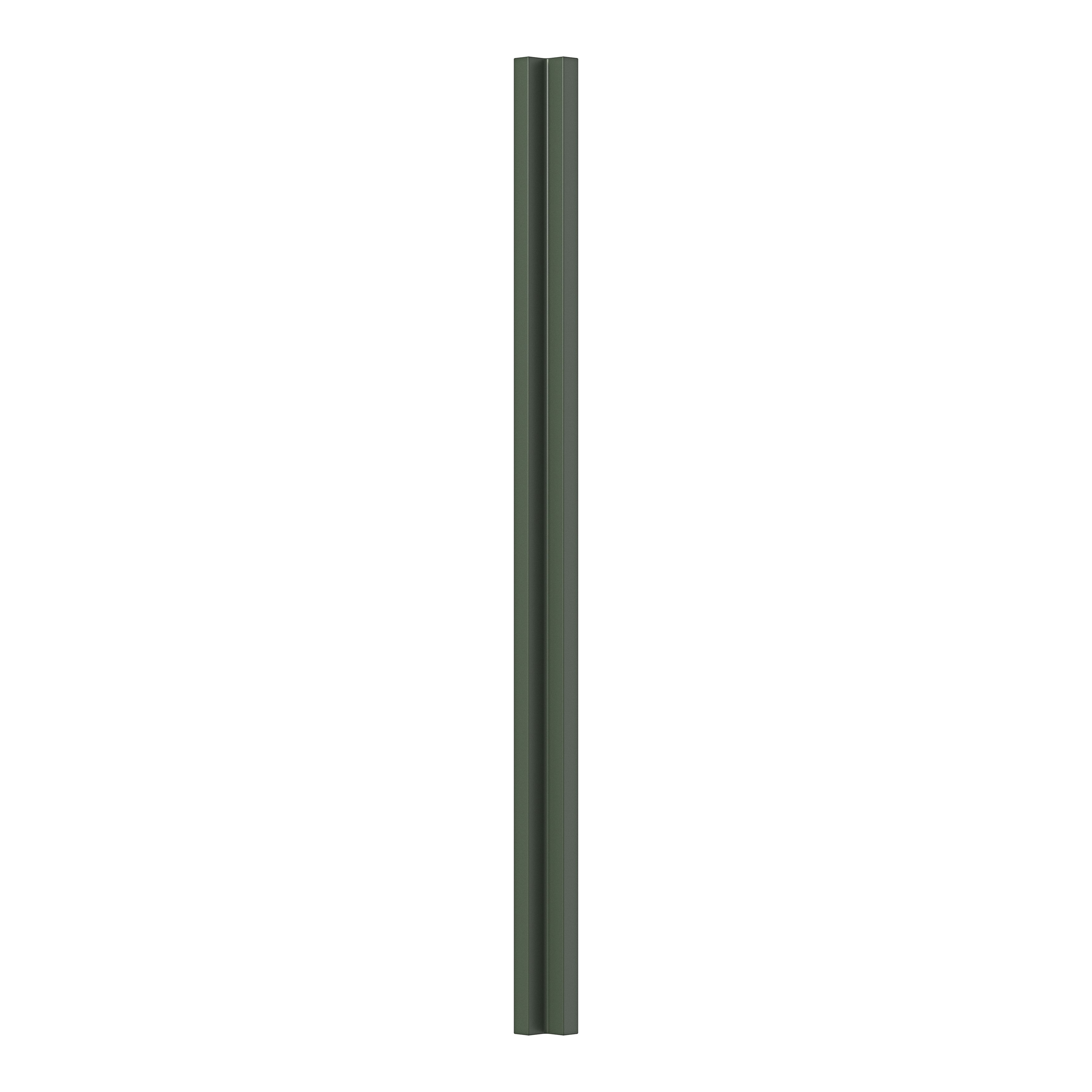 GoodHome Artemisia Matt dark green Standard Corner post, (W)34mm (L)715mm