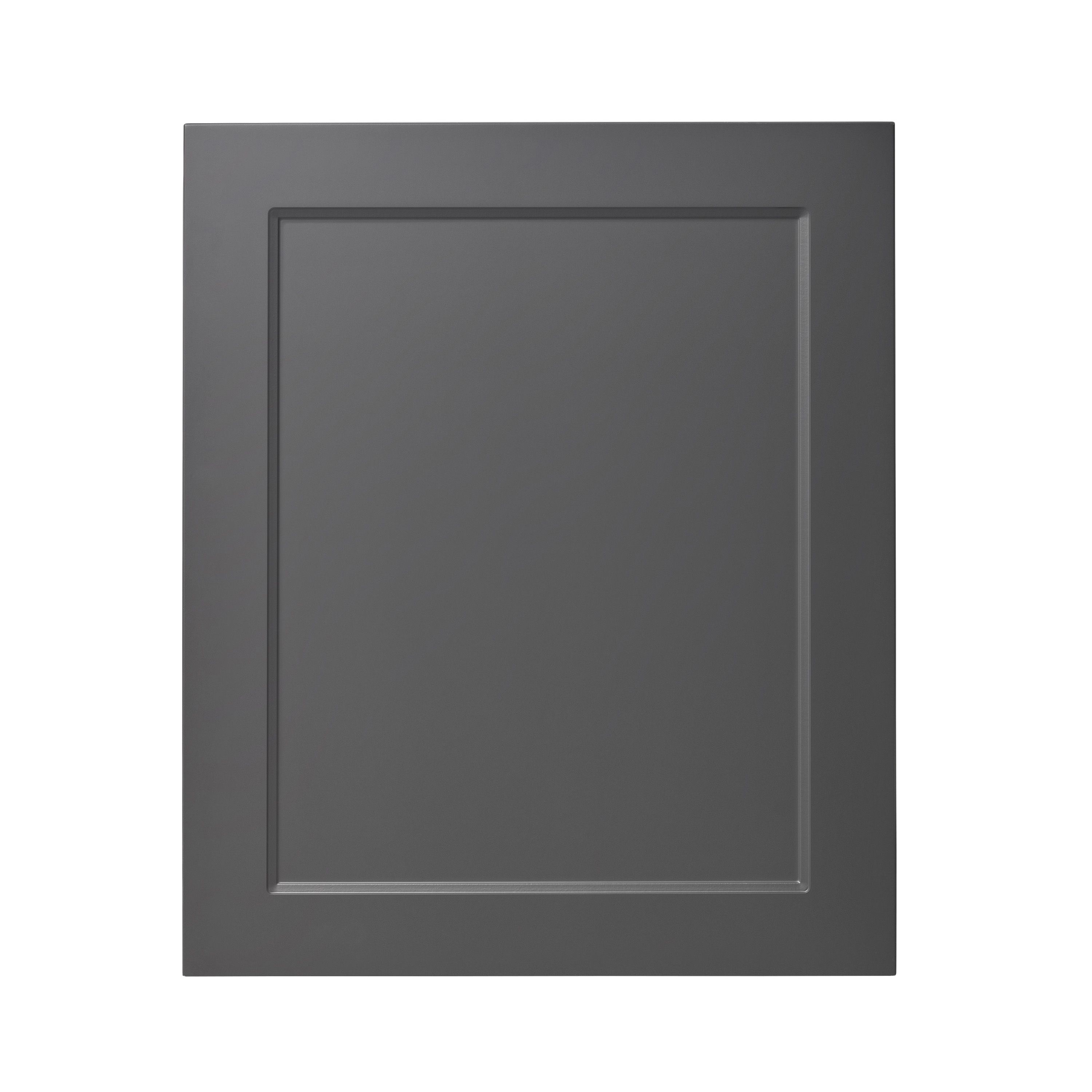 GoodHome Artemisia Matt graphite Classic shaker Highline Cabinet door ...