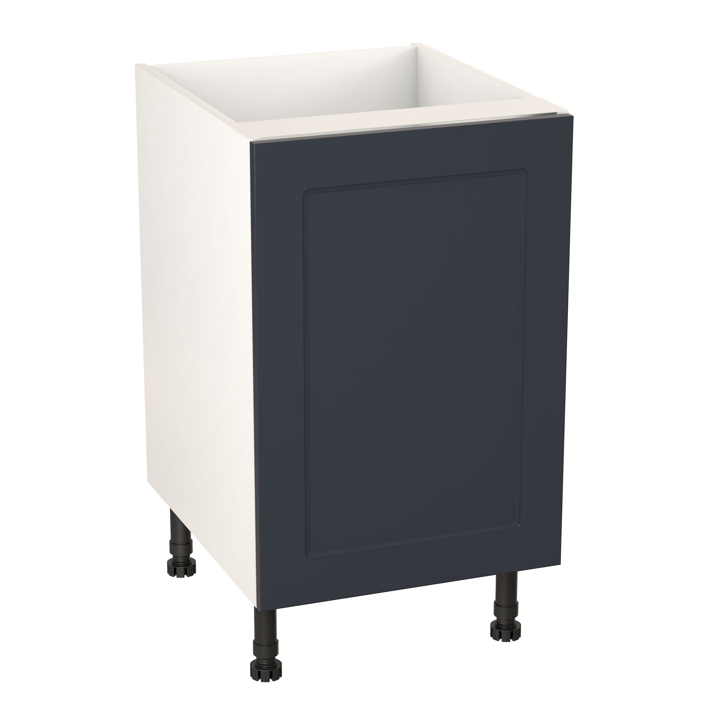 GoodHome Artemisia Matt midnight blue Base Kitchen cabinet (W) 500mm (H ...