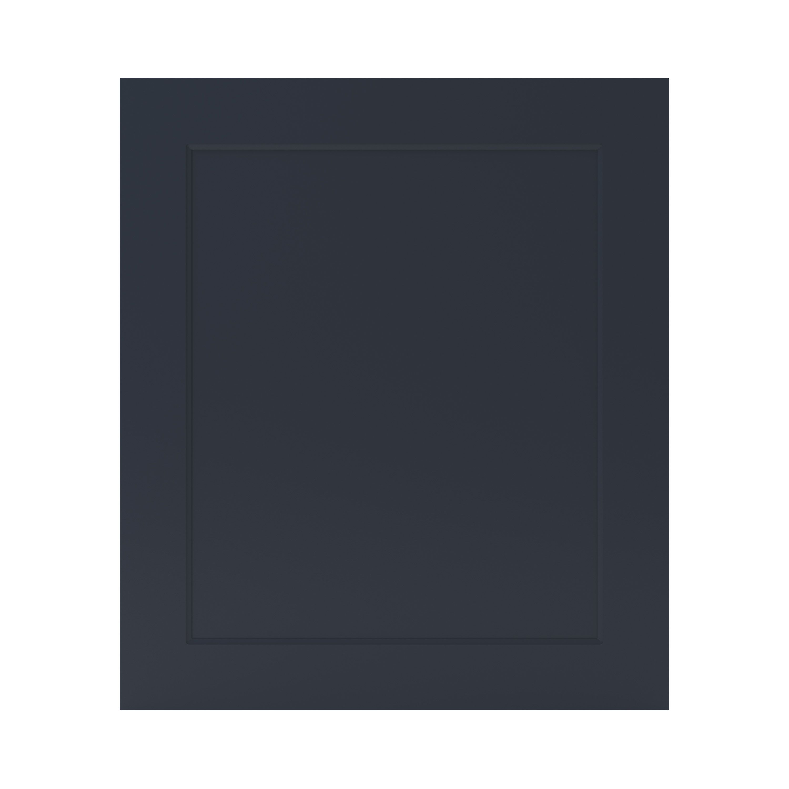GoodHome Artemisia Matt midnight blue Classic shaker Appliance Cabinet ...