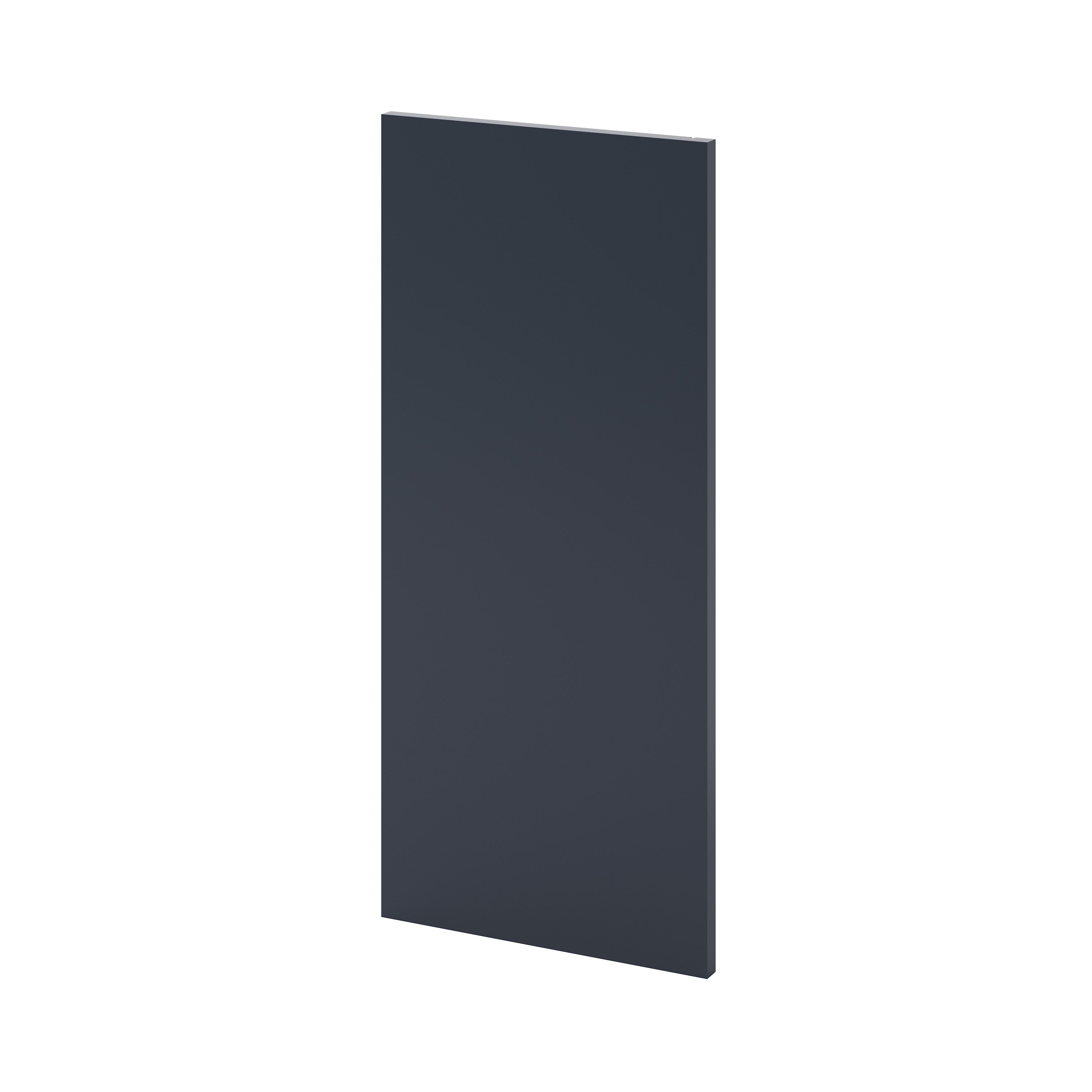 GoodHome Artemisia Matt midnight blue Midnight blue classic shaker ...