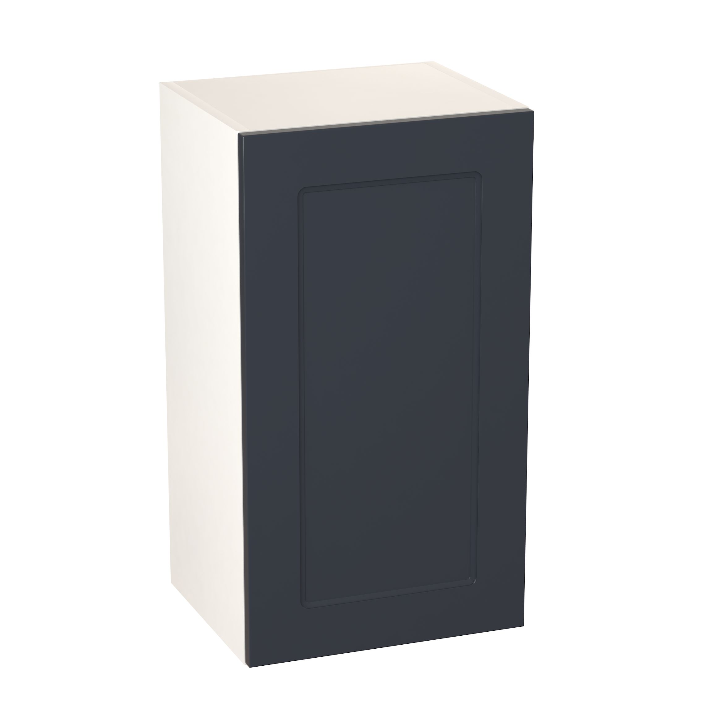 GoodHome Artemisia Matt midnight blue Midnight blue classic shaker Wall ...
