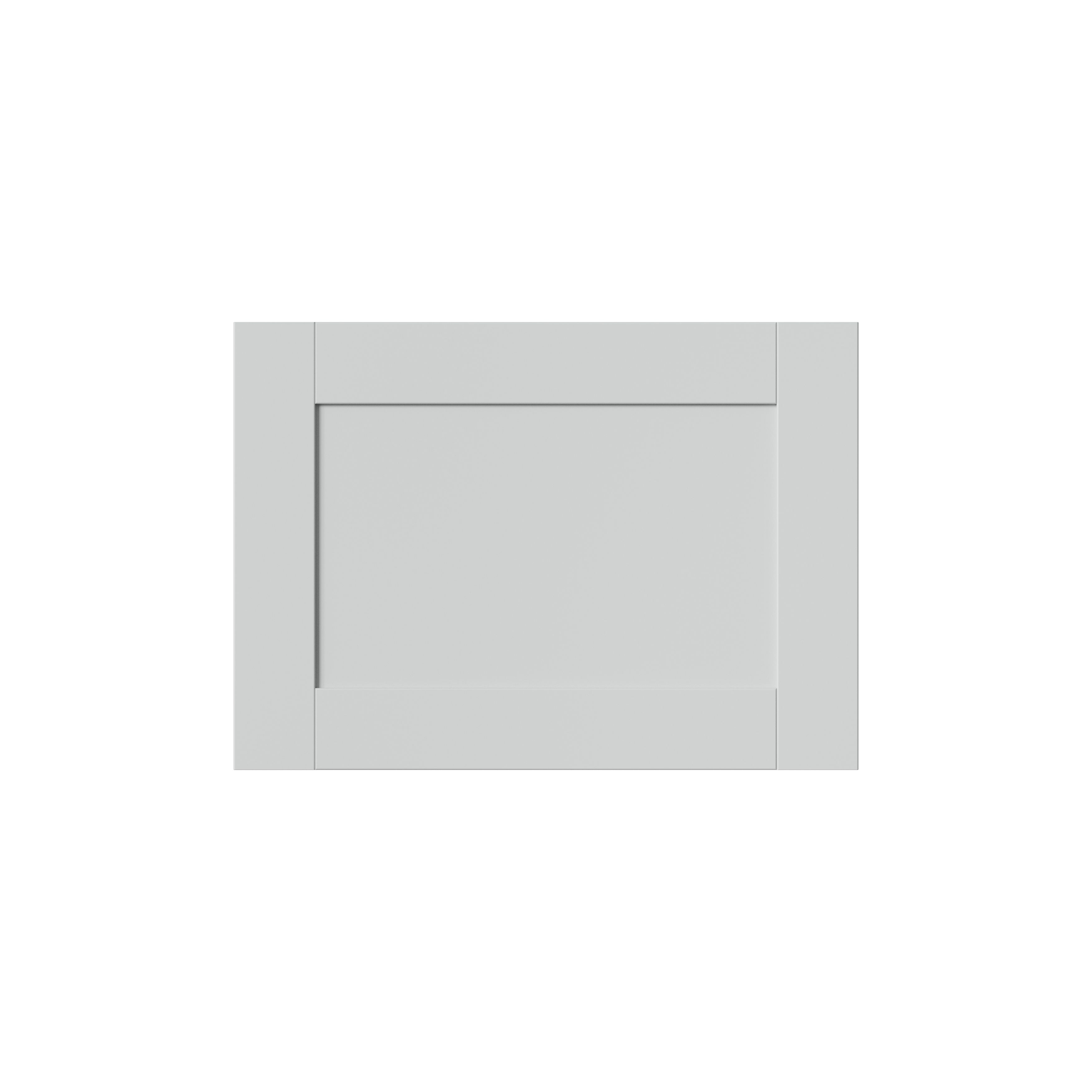 GoodHome Ashmead Matt dove grey Drawer front, bridging door & bi fold ...