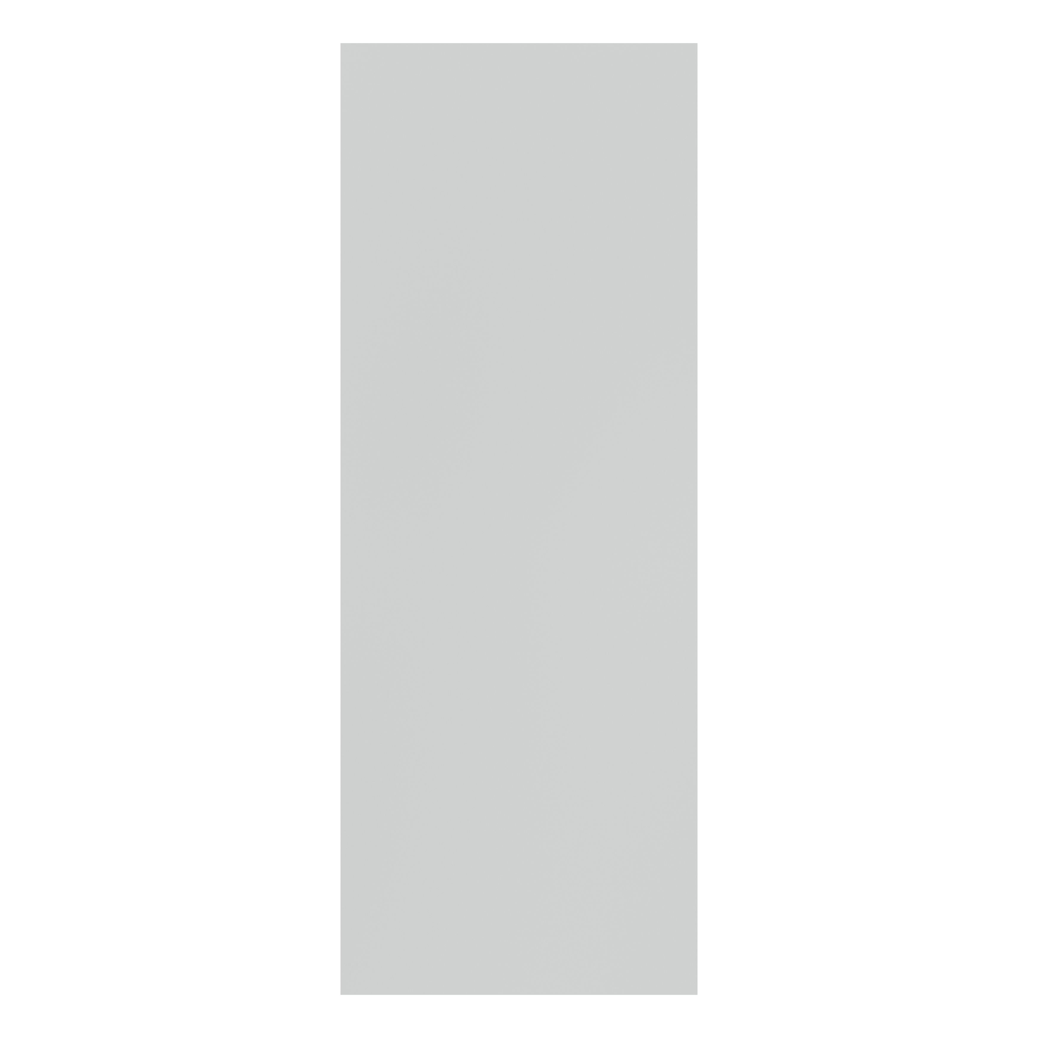 GoodHome Ashmead Matt dove grey Standard Clad on wall panel (H)790mm (W ...