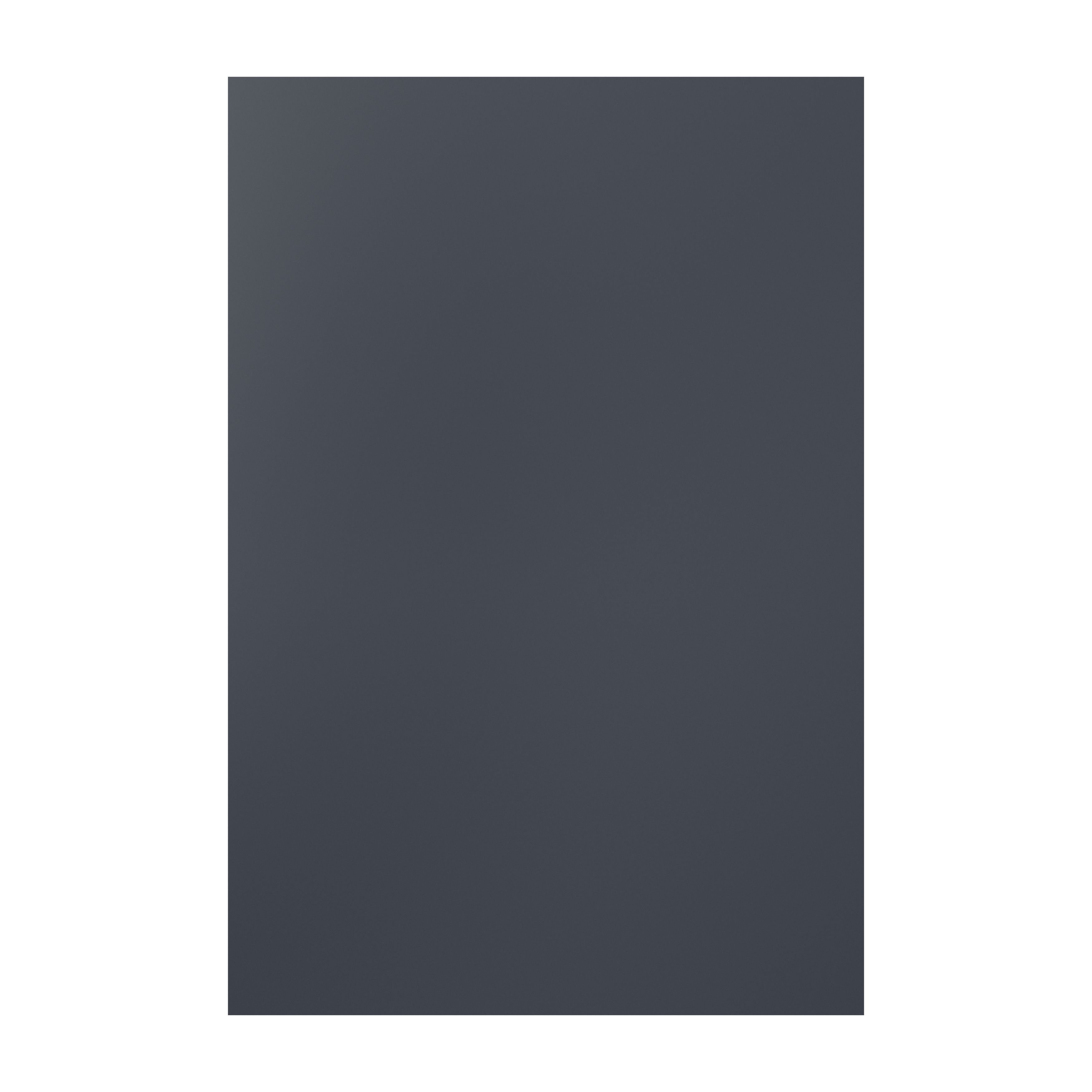 GoodHome Ashmead Matt midnight blue Standard Clad on base panel (H ...