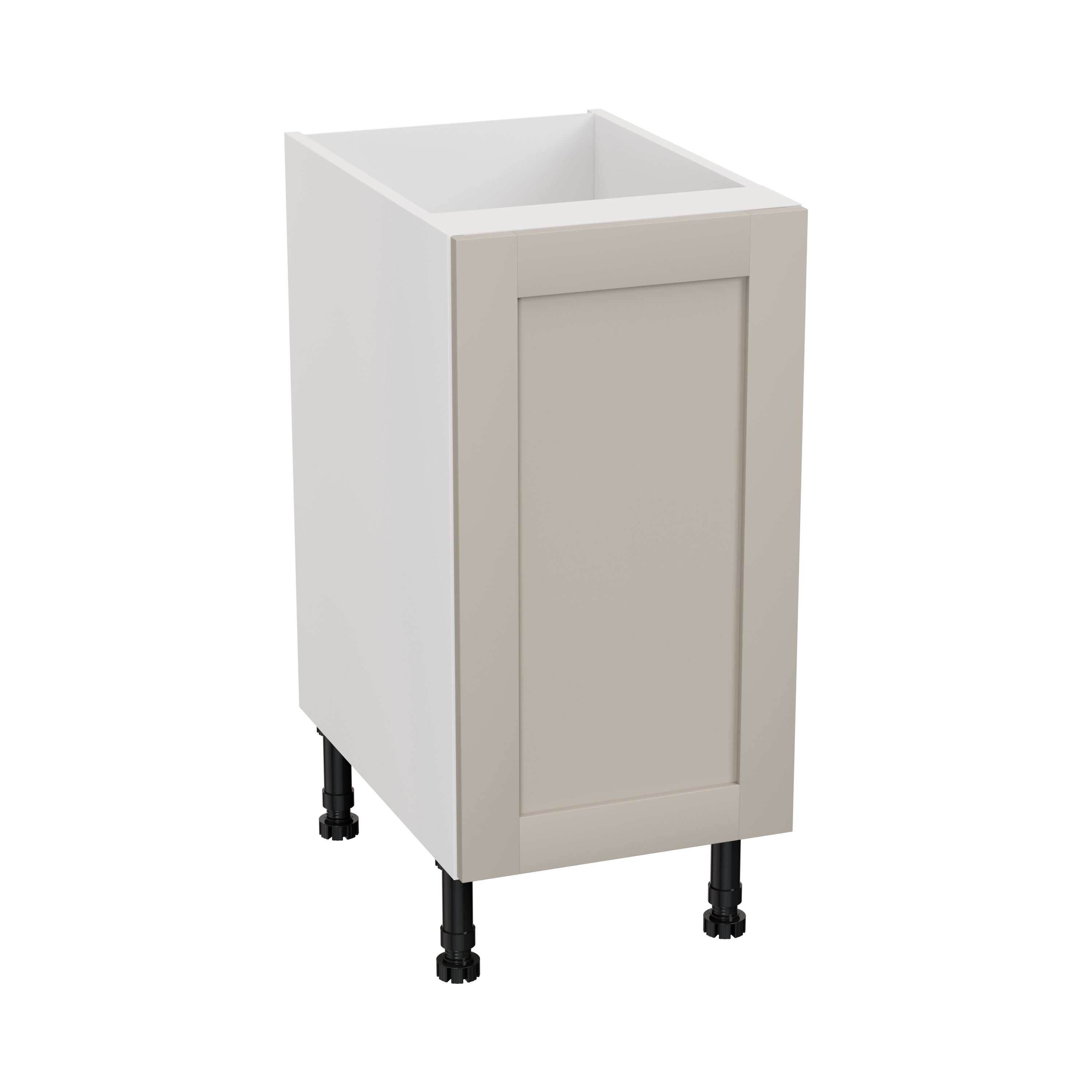 GoodHome Ashmead Matt pebble Base Kitchen cabinet (W) 400mm (H)720mm