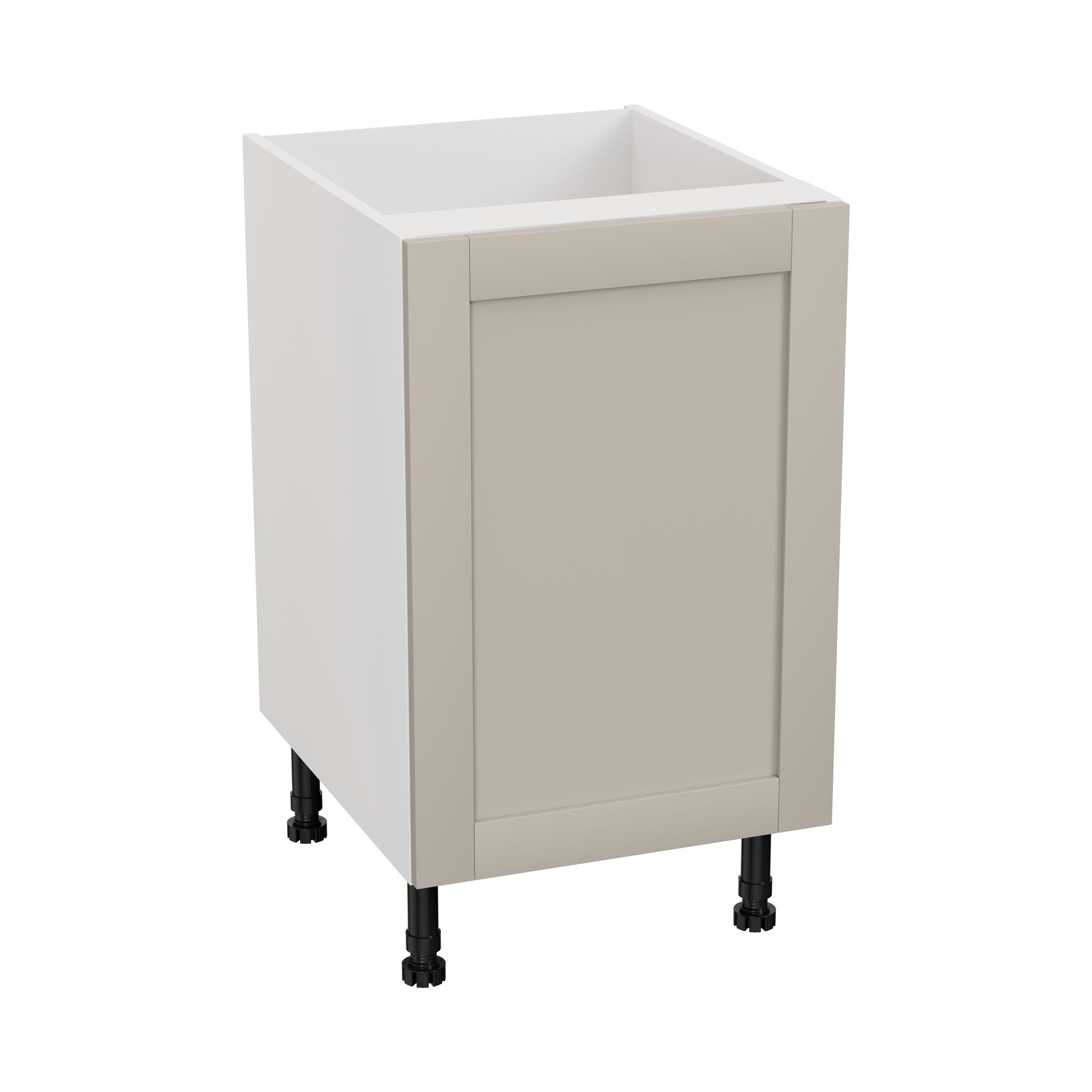 GoodHome Ashmead Matt pebble Base Kitchen cabinet (W) 500mm (H)720mm