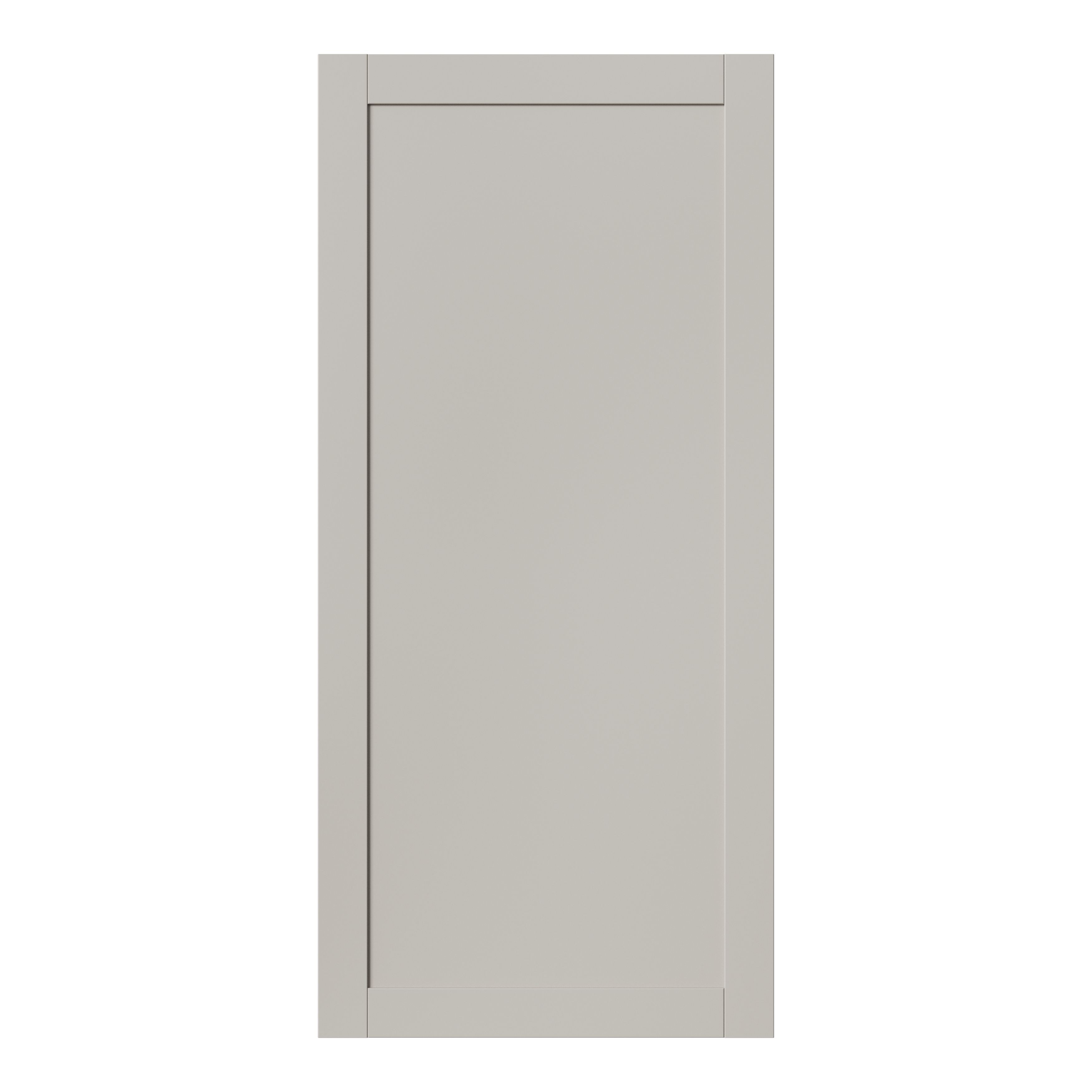 GoodHome Ashmead Matt pebble Shaker Larder Cabinet door (W)600mm (H ...