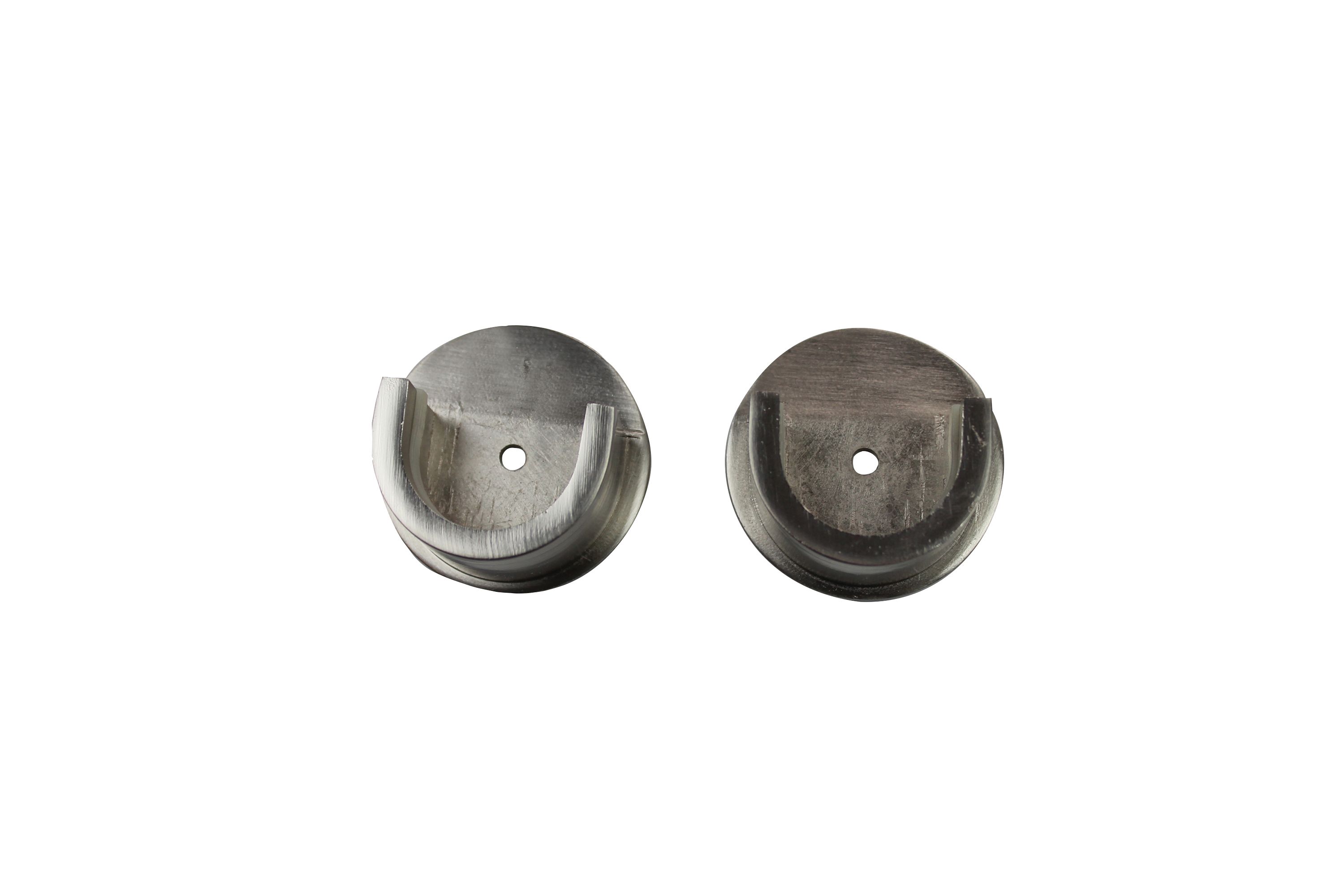 GoodHome Athens Grey Brushed Nickel effect Metal & plastic Recess ...