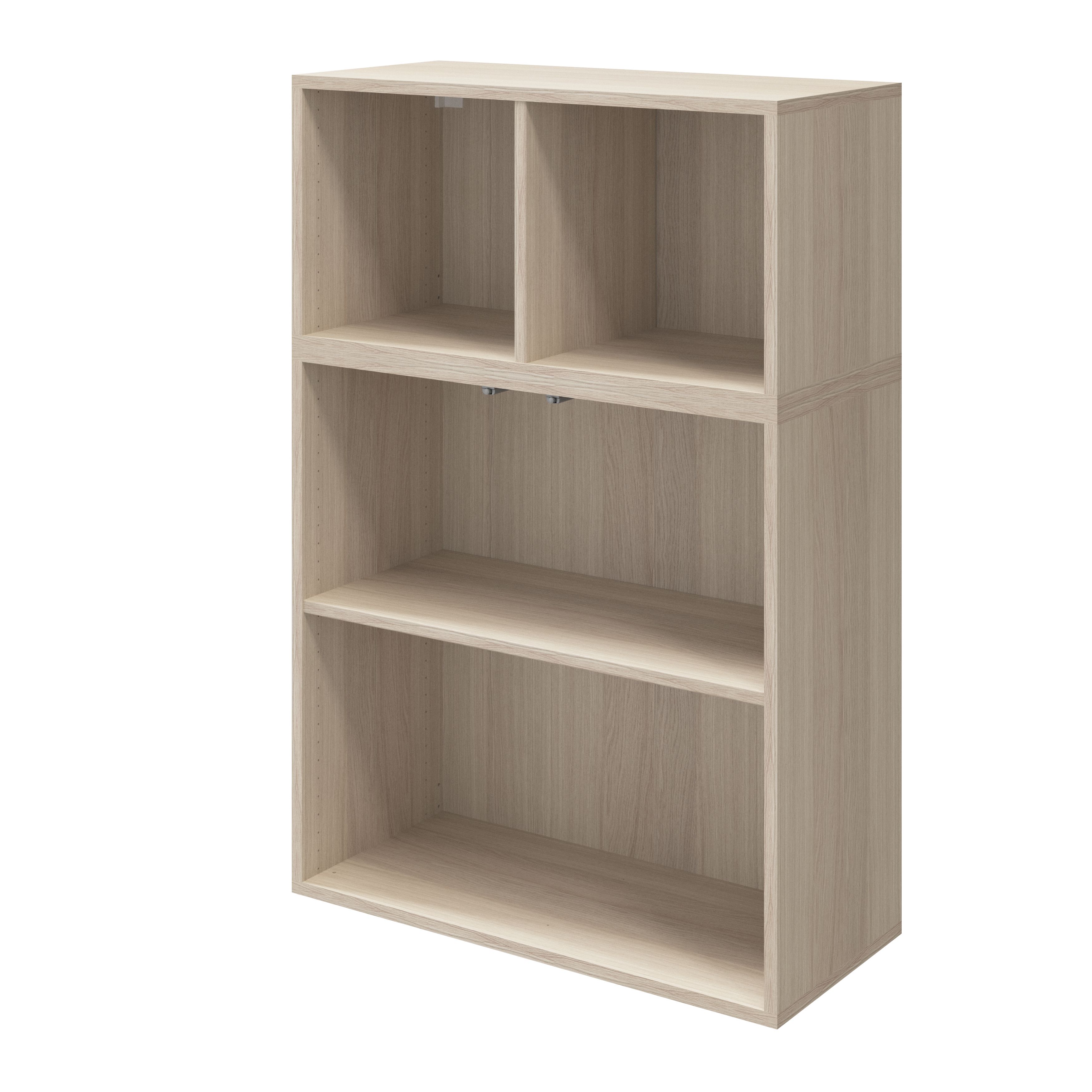 GoodHome Atomia Freestanding Oak effect Office & living storage