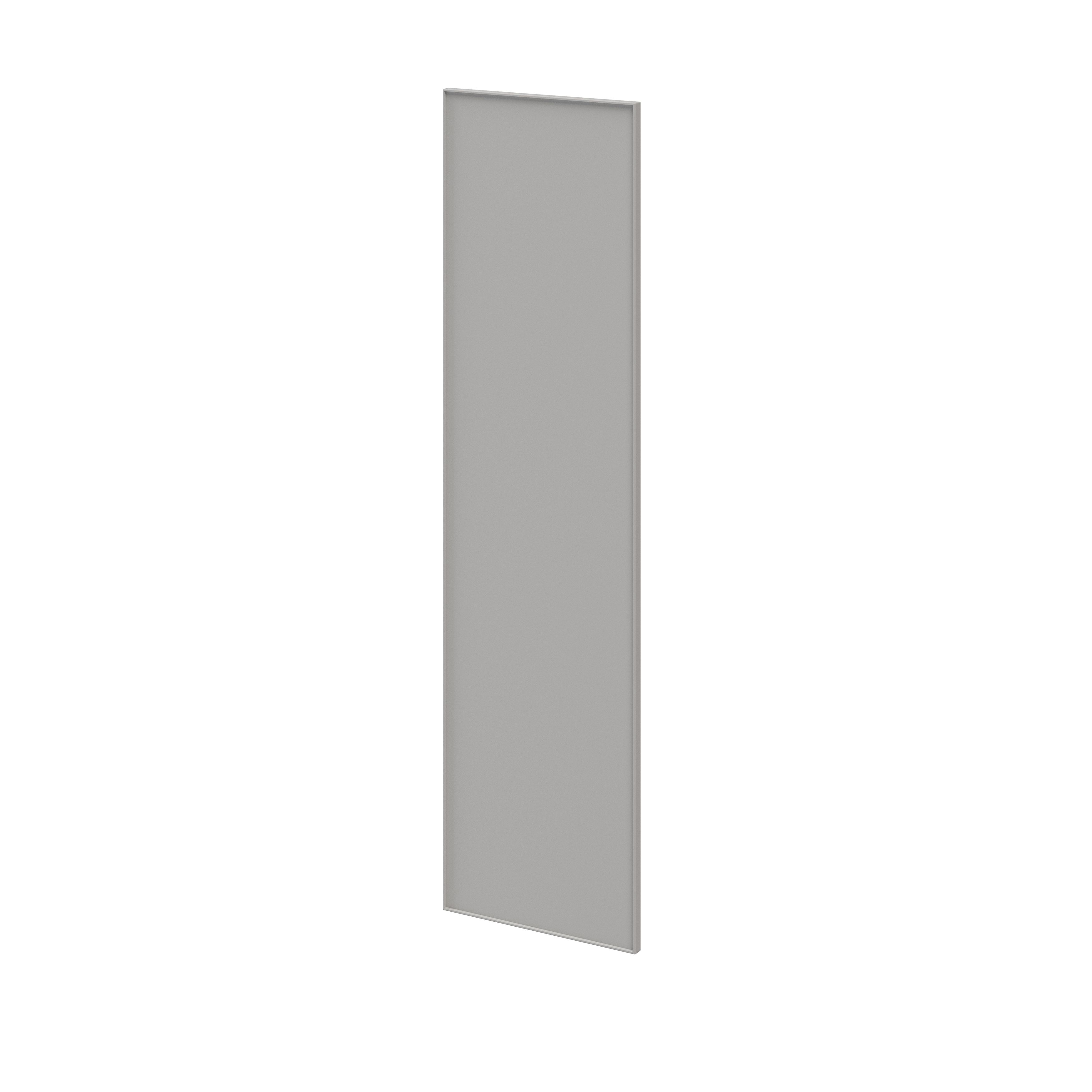 GoodHome Atomia Matt Light grey Modular furniture door, (H) 1872mm (W ...