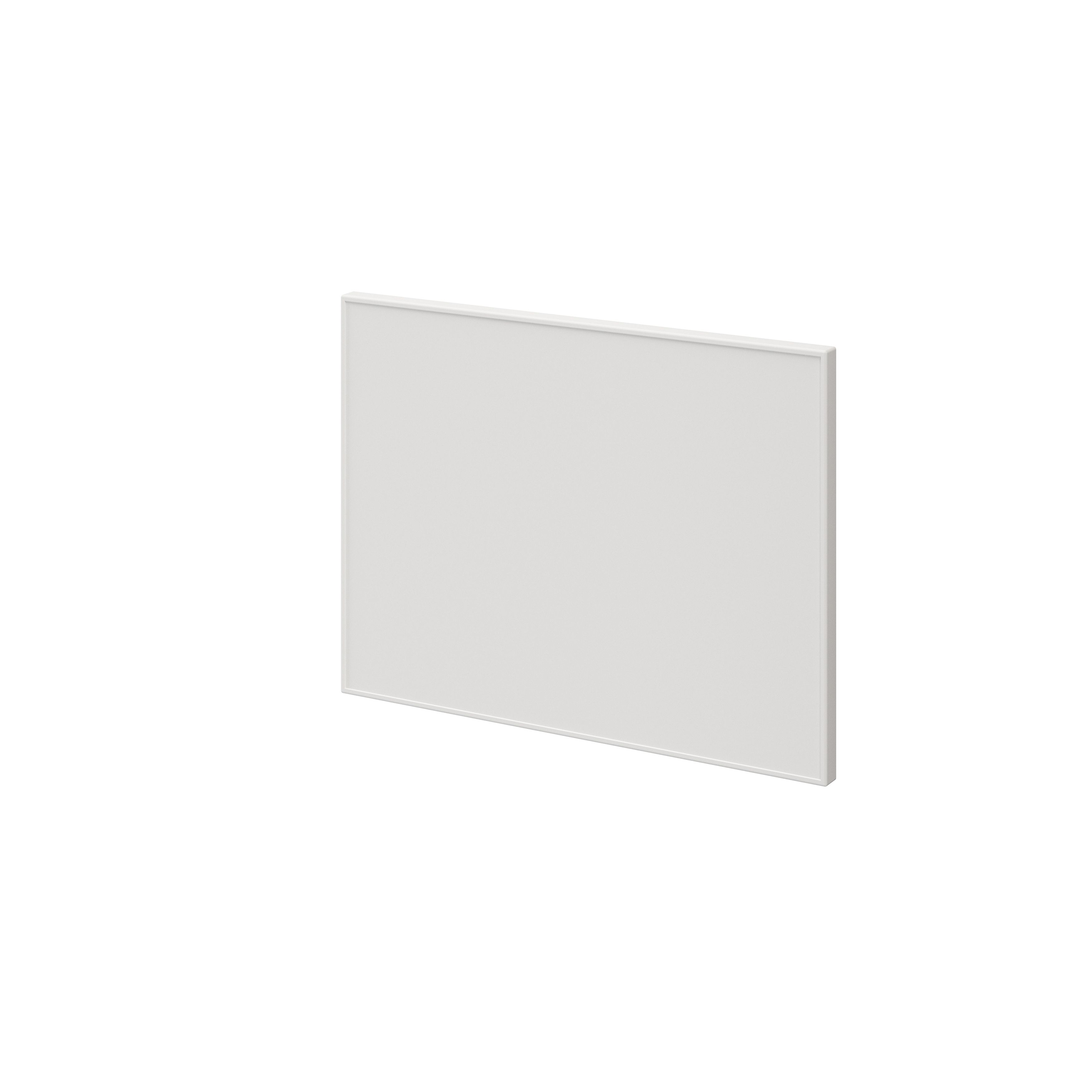 GoodHome Atomia Matt White Designer Modular furniture door, (H) 372mm ...