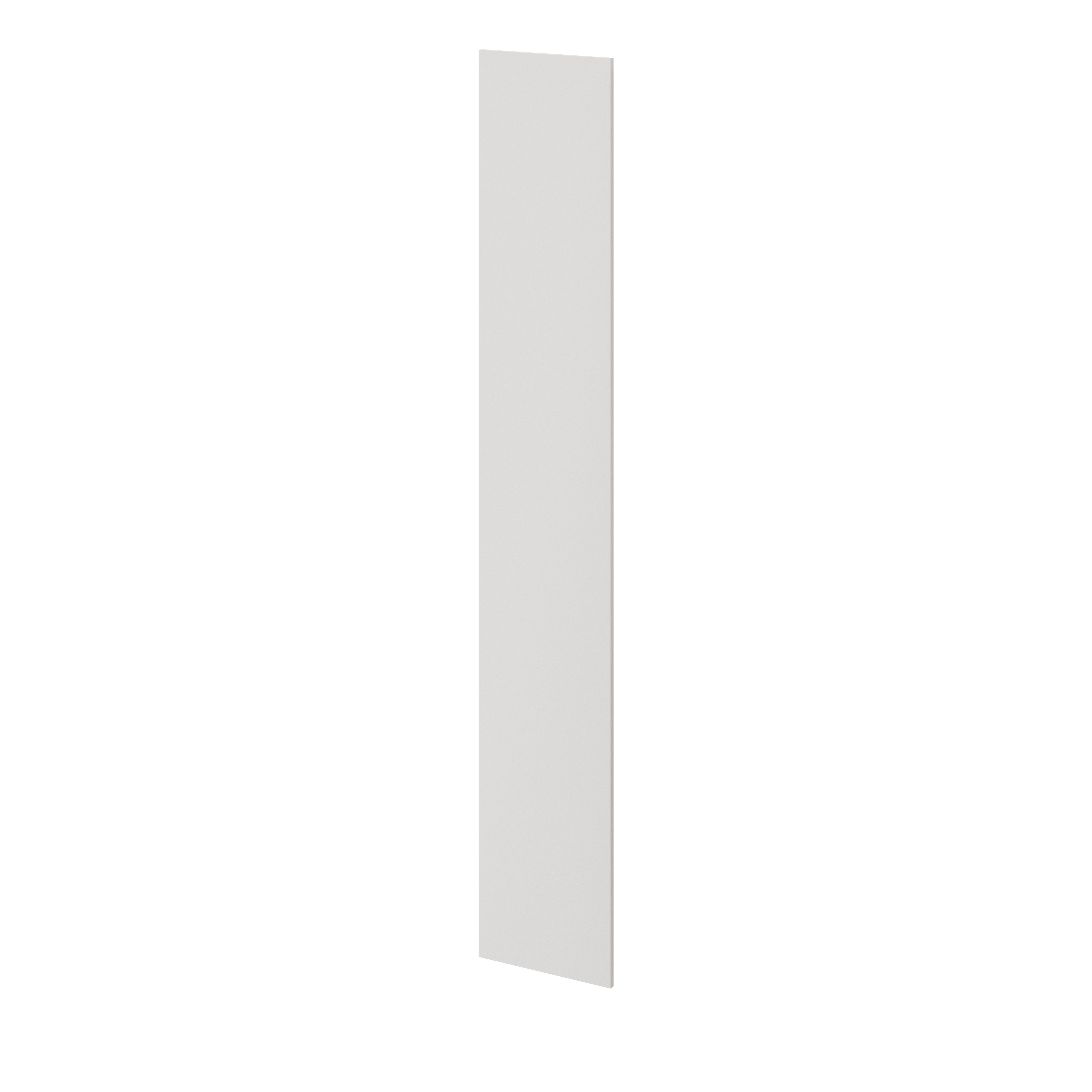 GoodHome Atomia Matt White Slab Modular furniture door, (H) 2247mm (W ...