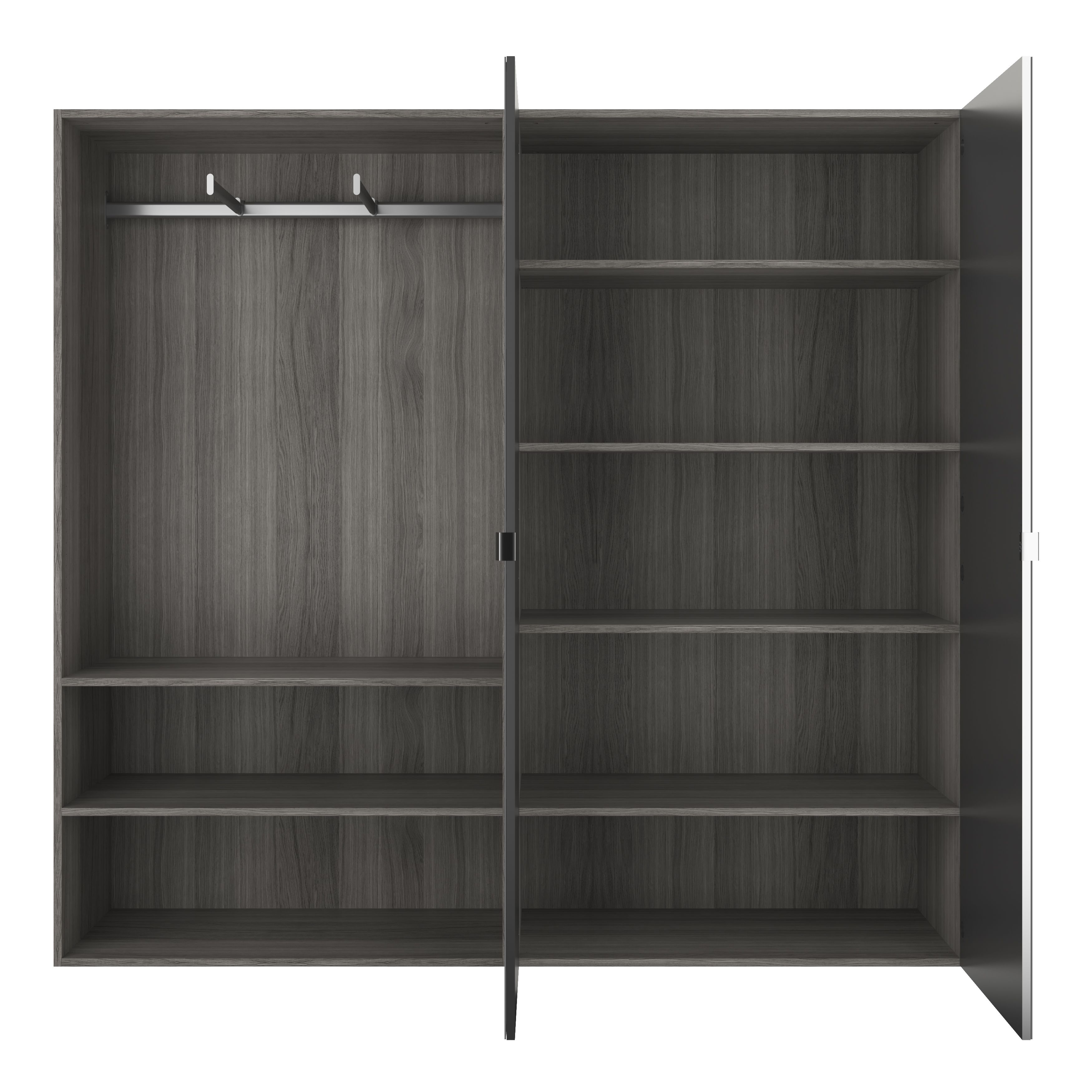 GOODHOME ATOMIA MIRRORED OPAQUE MIRRORED DOOR MODULAR FURNITURE DOOR ...