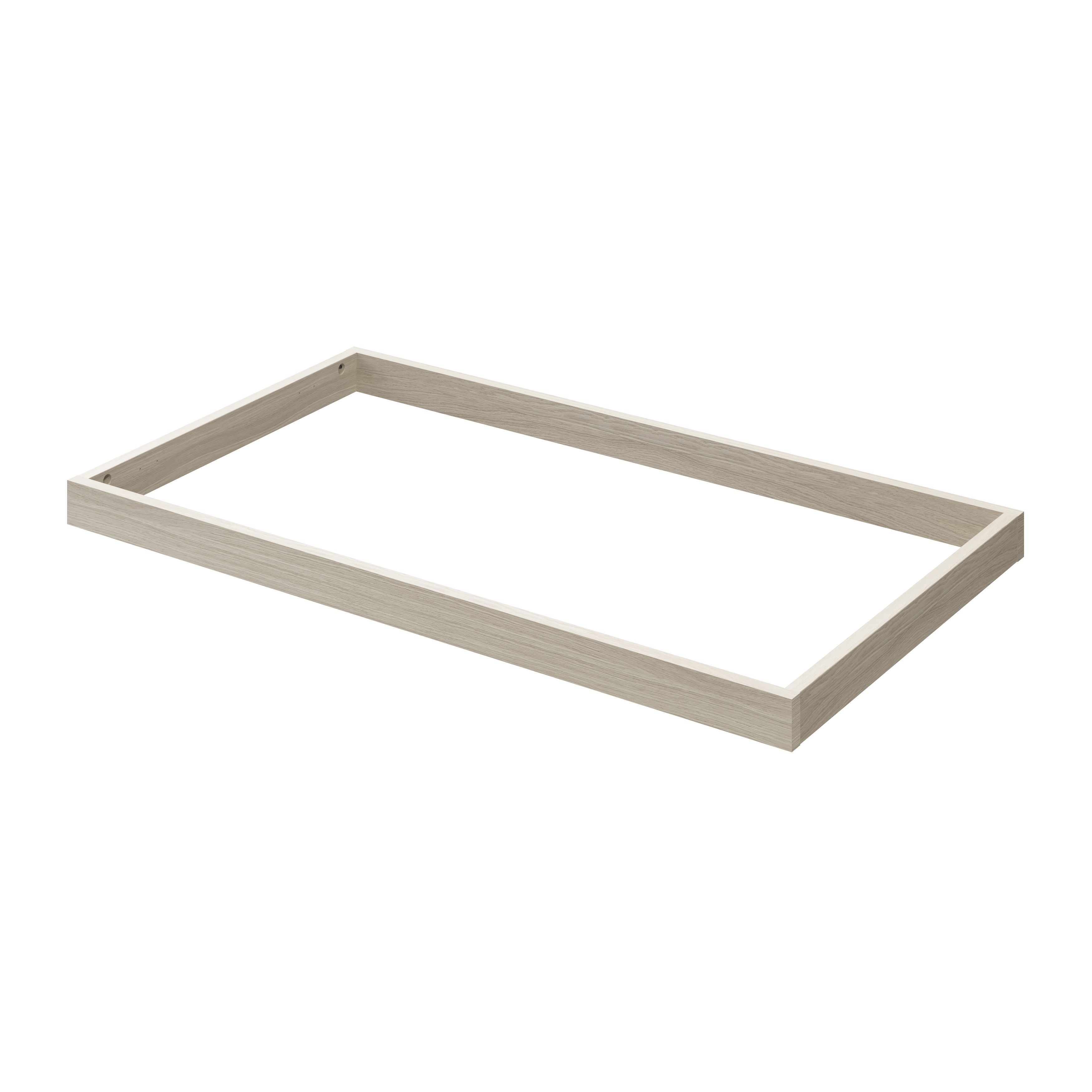 GoodHome Atomia Oak effect Plinth (L)1000mm | DIY at B&Q