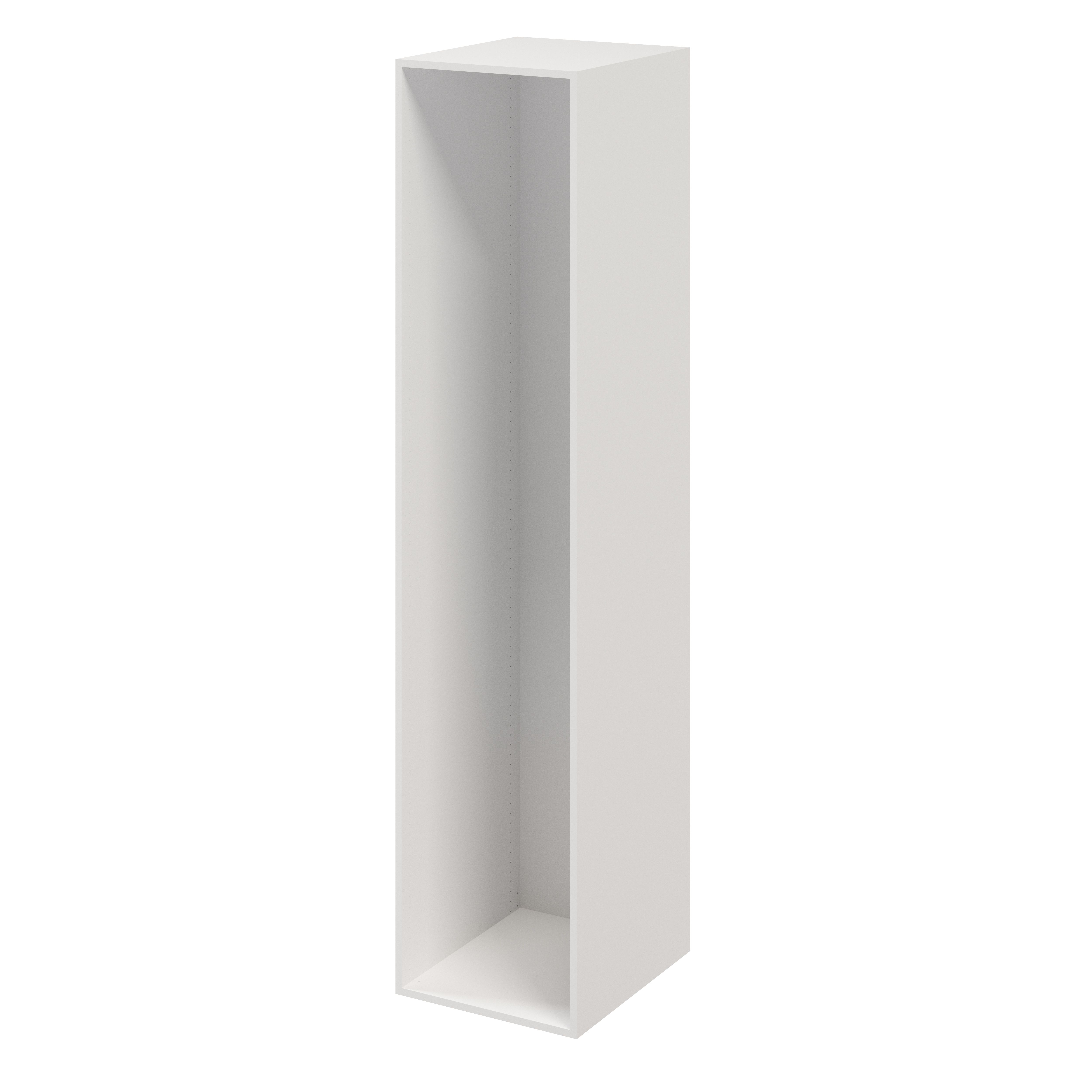 GoodHome Atomia White Modular furniture cabinet, (H)2250mm (W)500mm (D ...