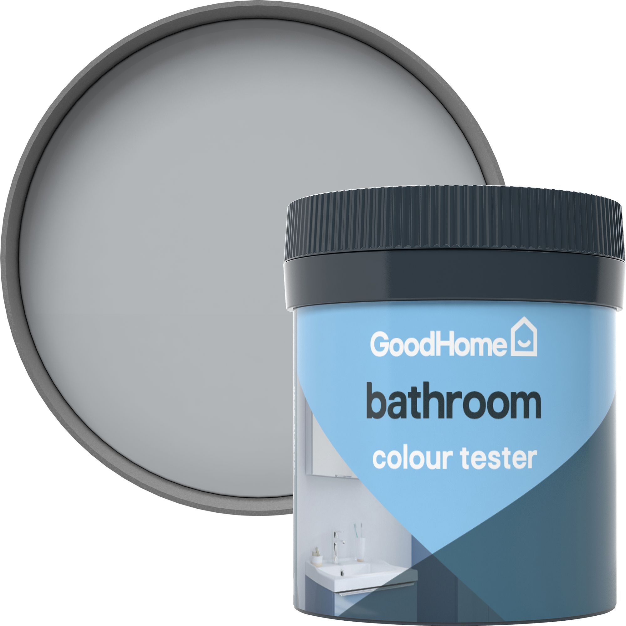 GoodHome Bathroom Brooklyn Soft sheen Wall & ceiling Emulsion paint ...