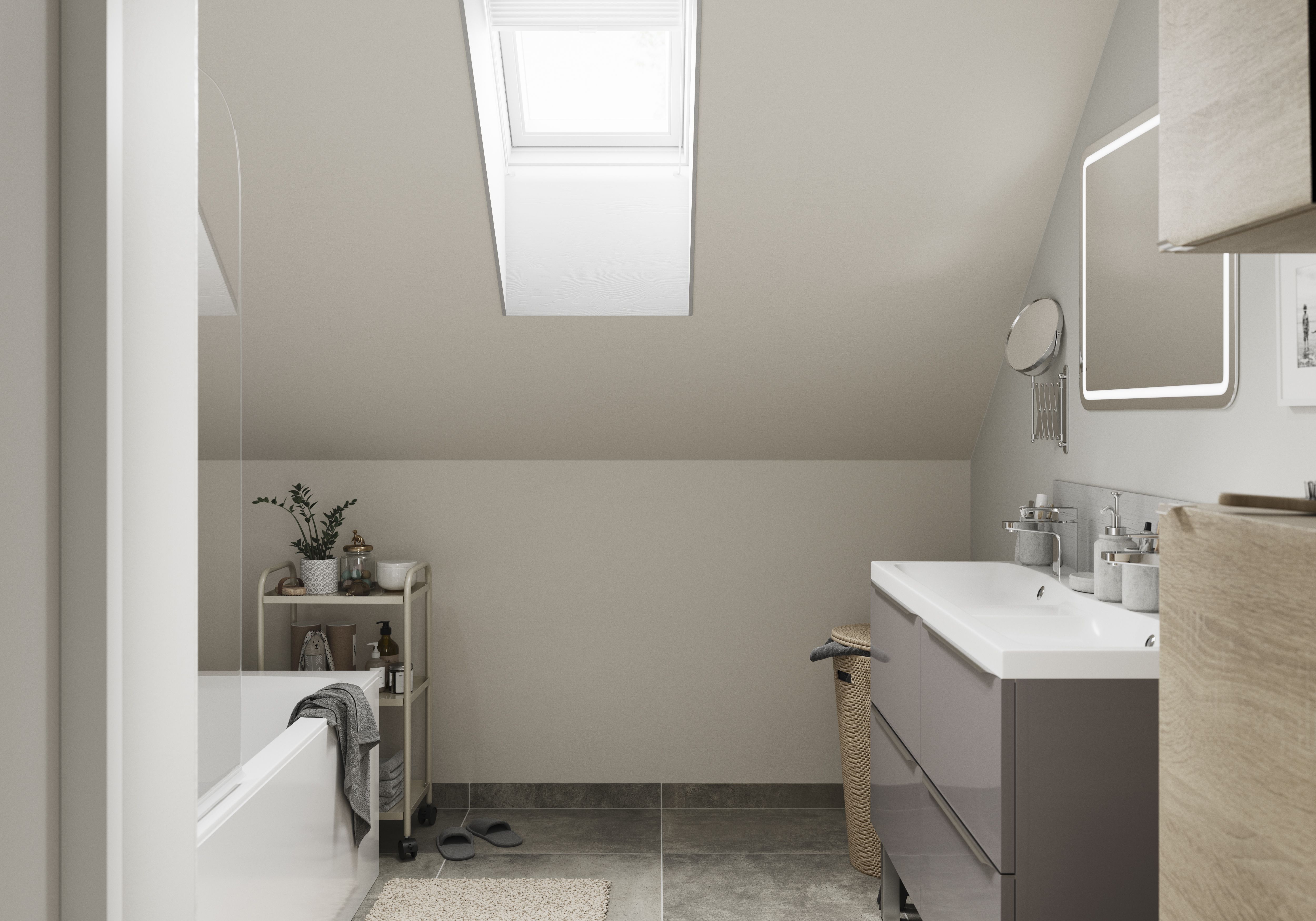 GoodHome Bathroom Cancun Soft sheen Emulsion paint, 2.5L | DIY at B&Q