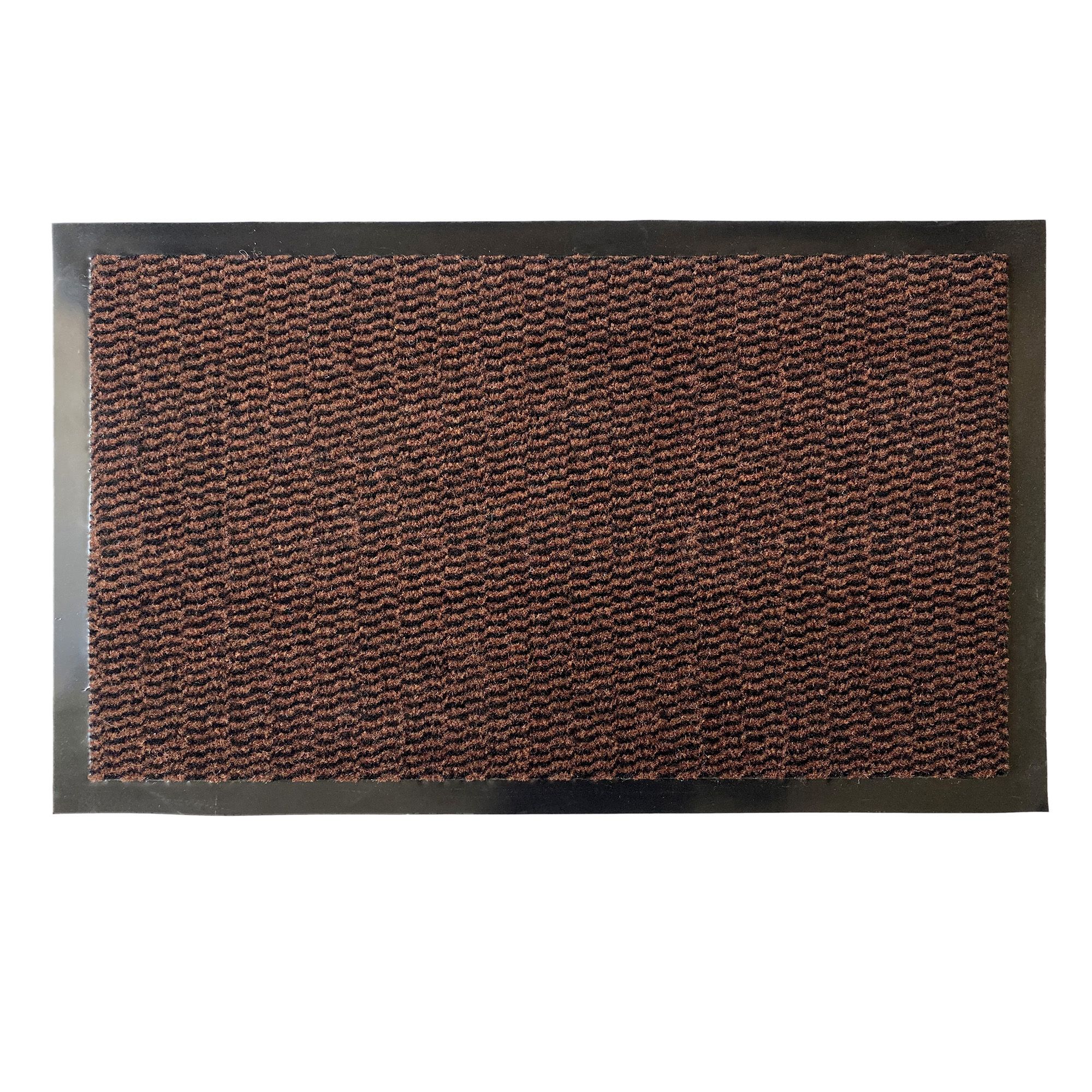 GoodHome Boykins Brown Barrier mat, 45cm x 75cm | DIY at B&Q