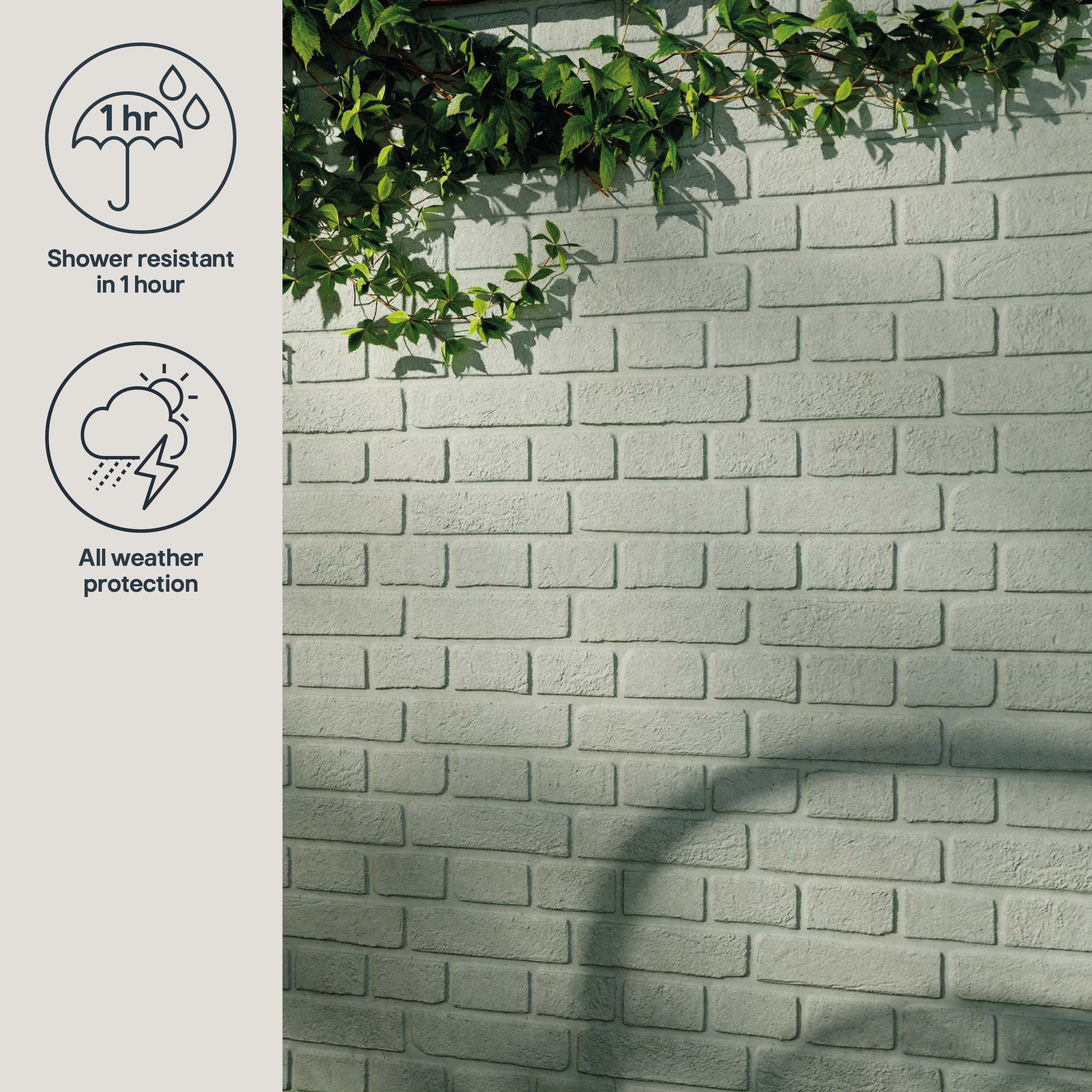 GoodHome Bray Smooth Matt Masonry paint, 350ml Tester pot