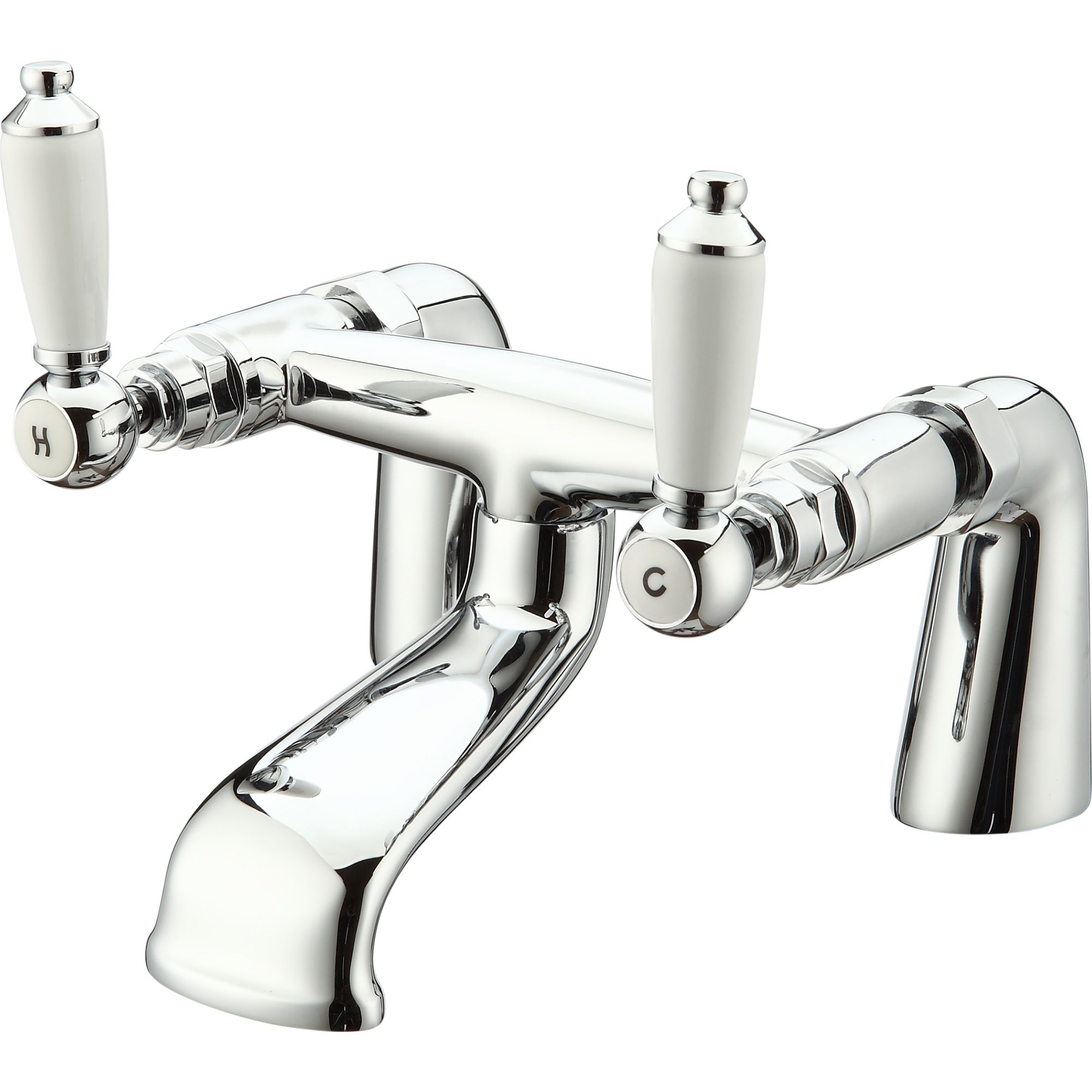 GoodHome Brean Chrome-plated Bath Mono mixer Tap | DIY at B&Q