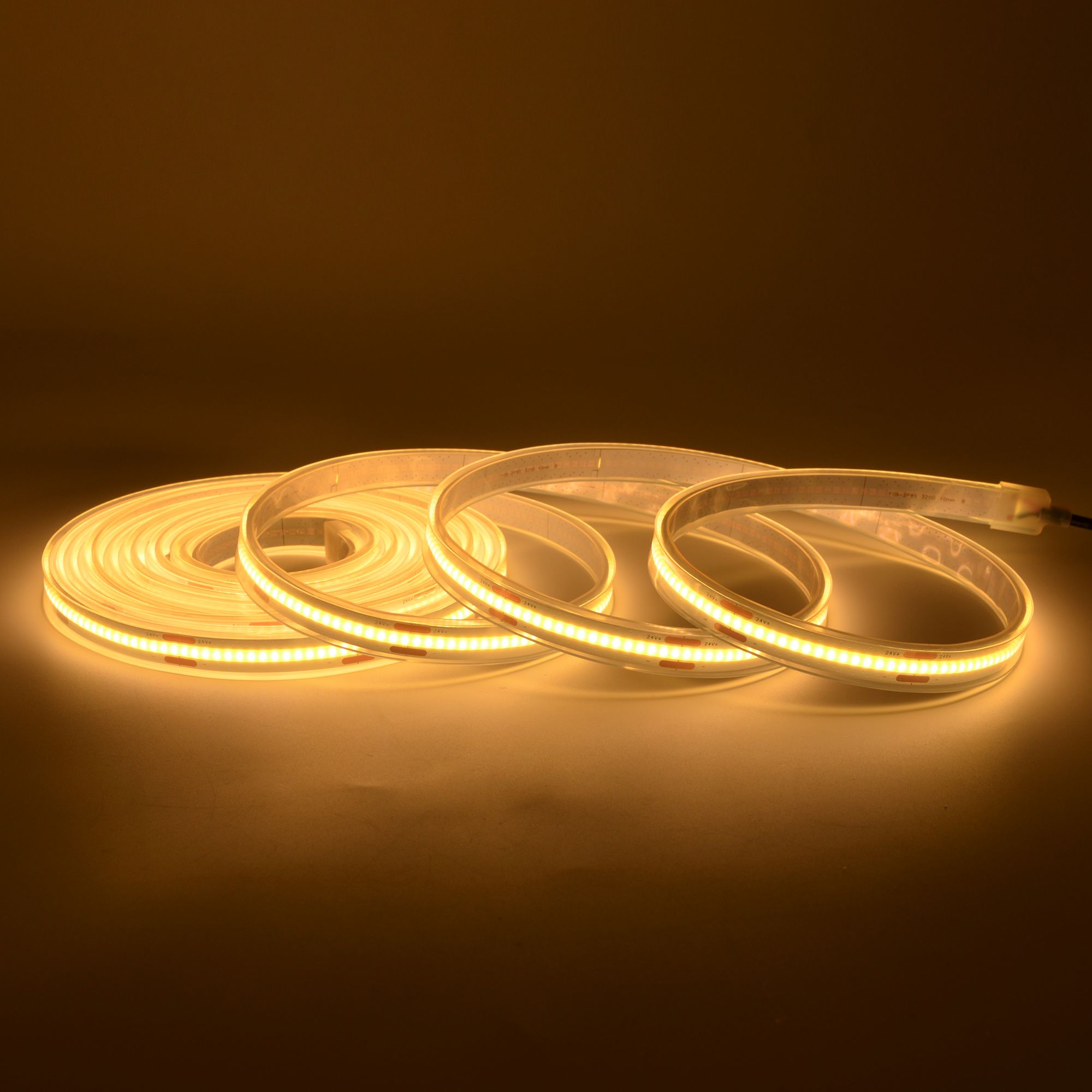 GoodHome Cacella Mains-powered (plug-in) LED Warm white Strip light ...