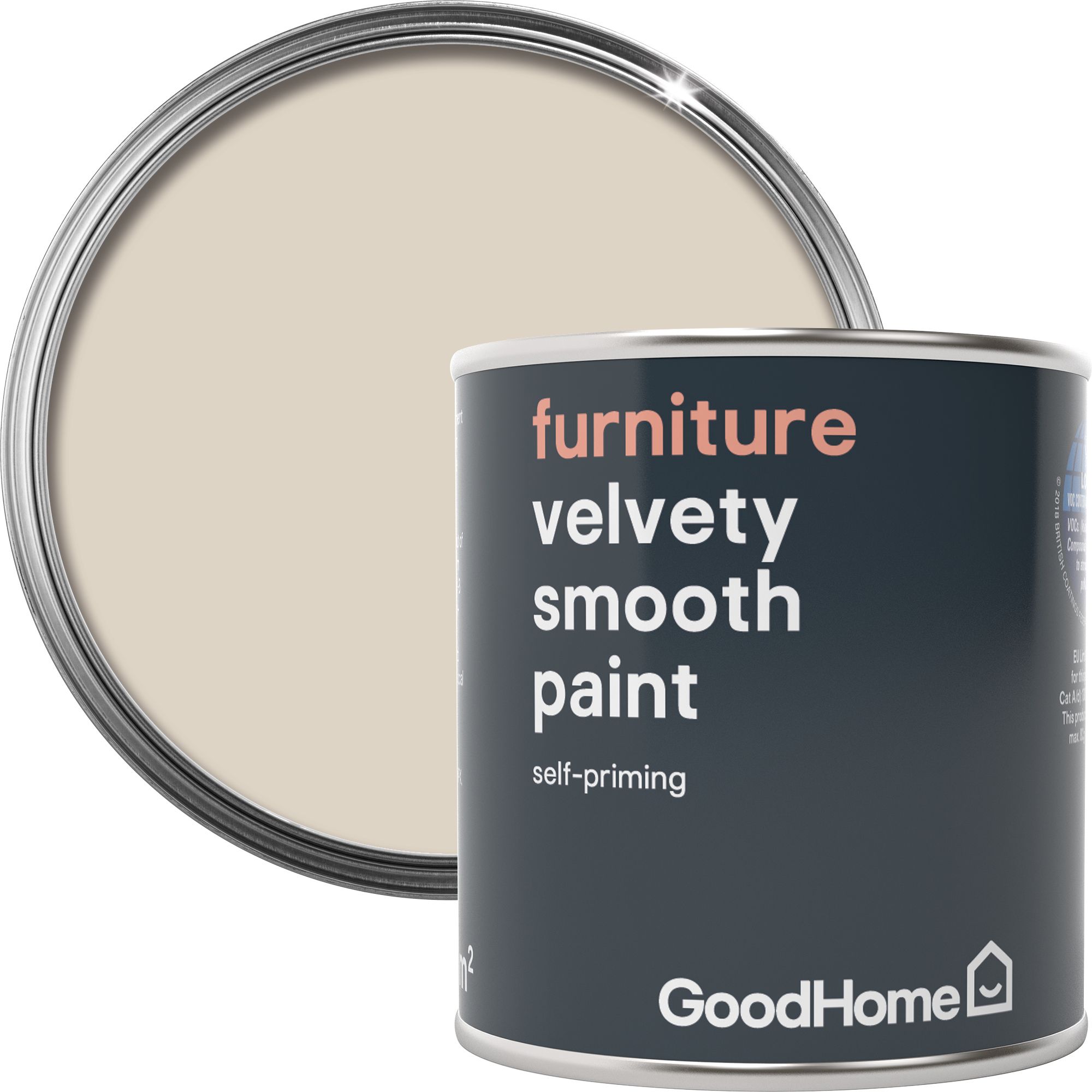 GoodHome Cancun Matt Furniture paint, 125ml