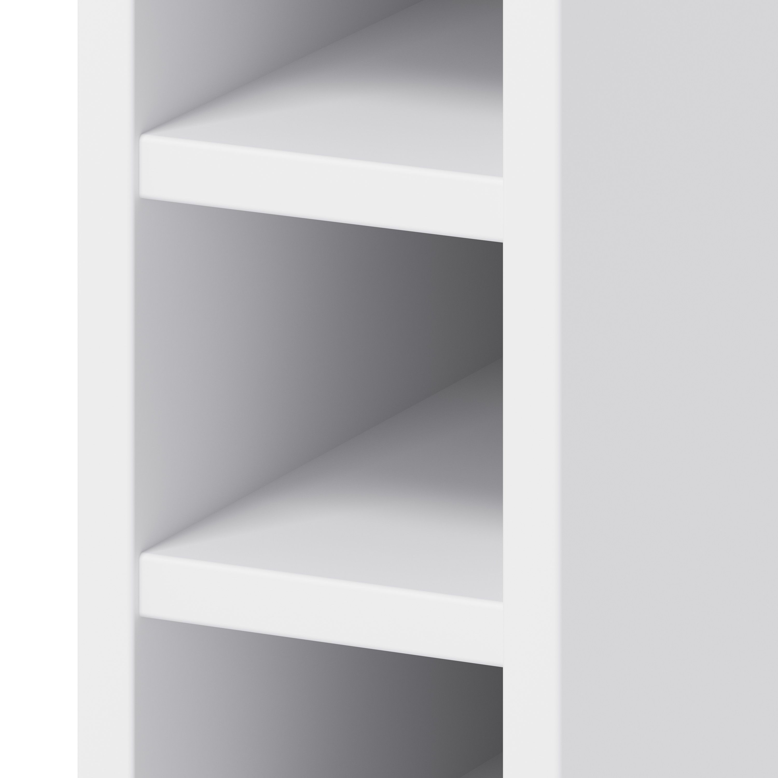 GoodHome Caraway 6 Bottle Matt white Wine rack, (H)720mm(W)150mm