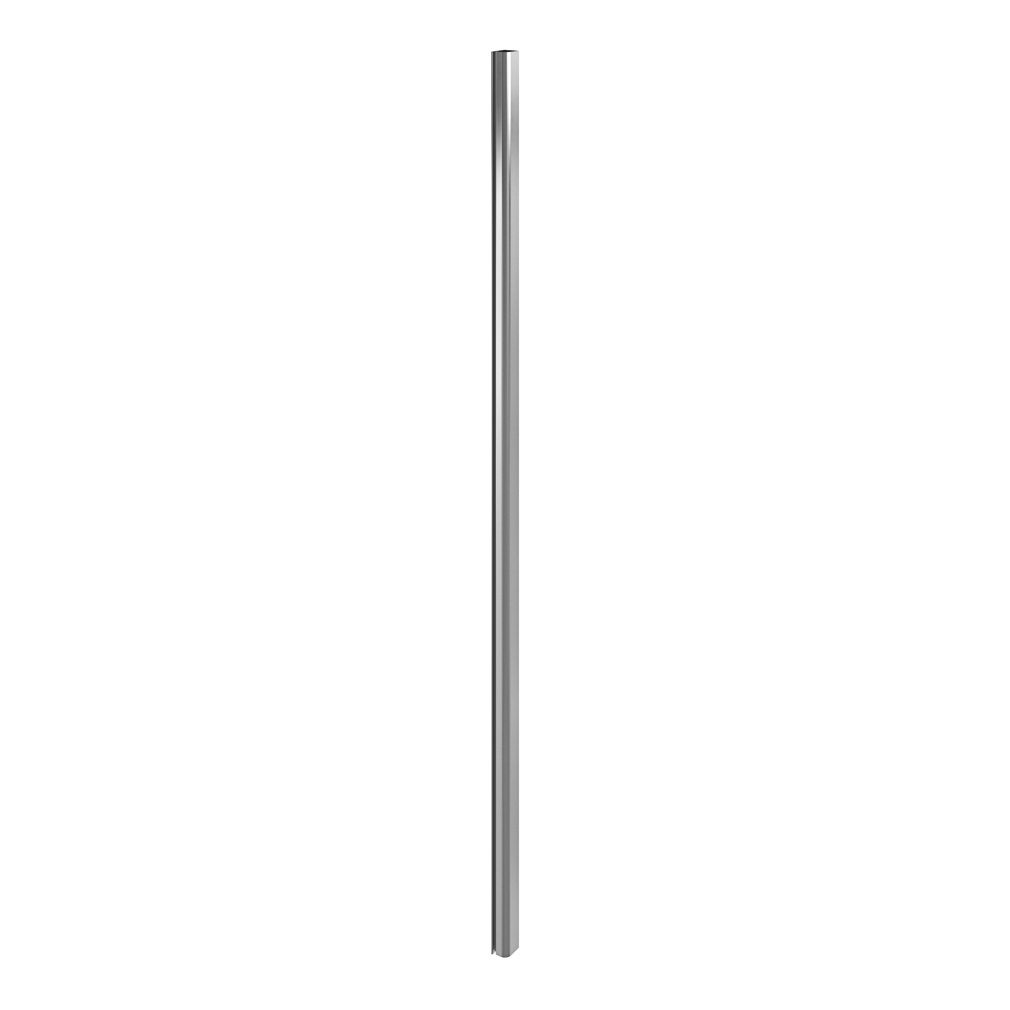GoodHome Caraway Innovo Handleless Brushed Steel Effect Oven housing ...