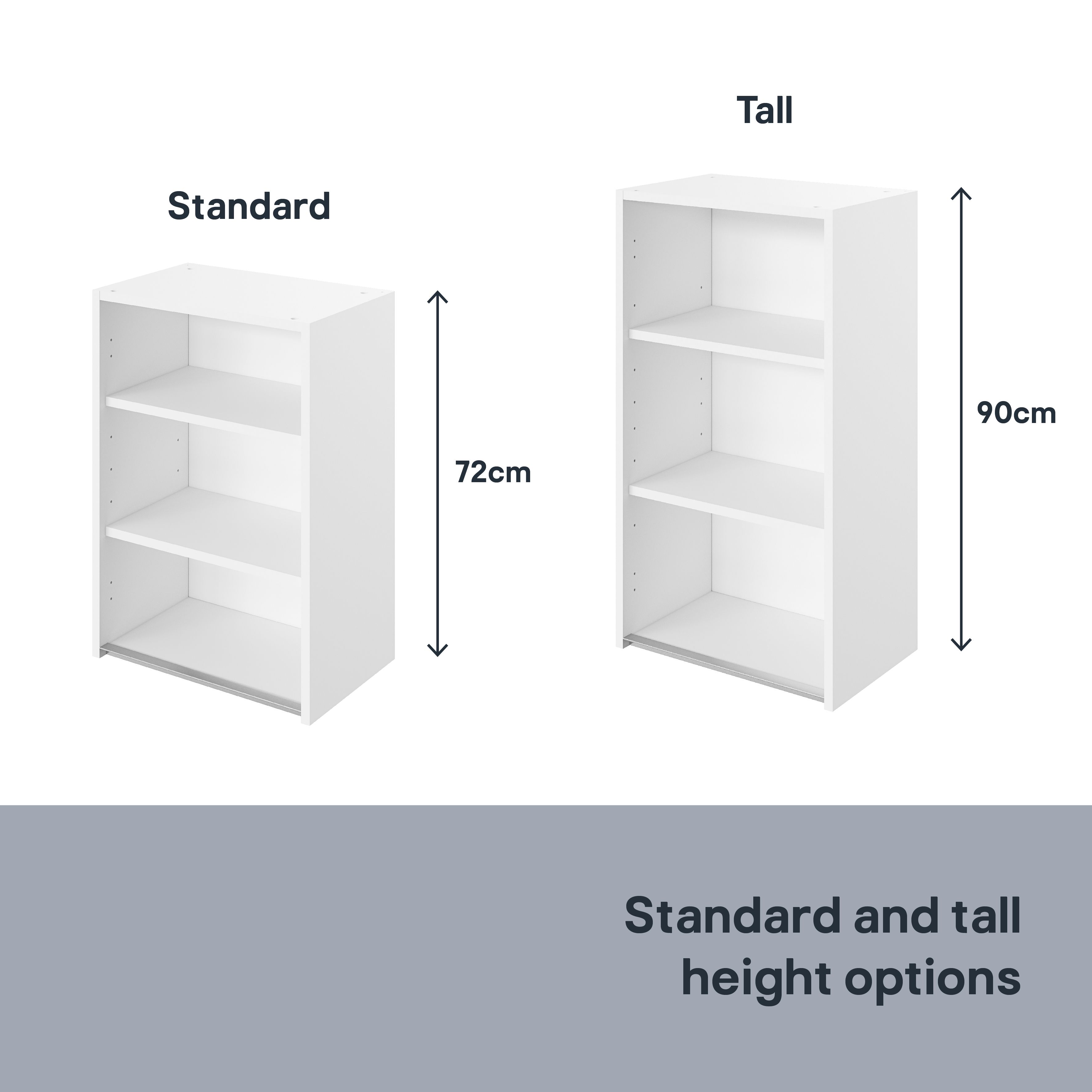 B&q corner wall unit store