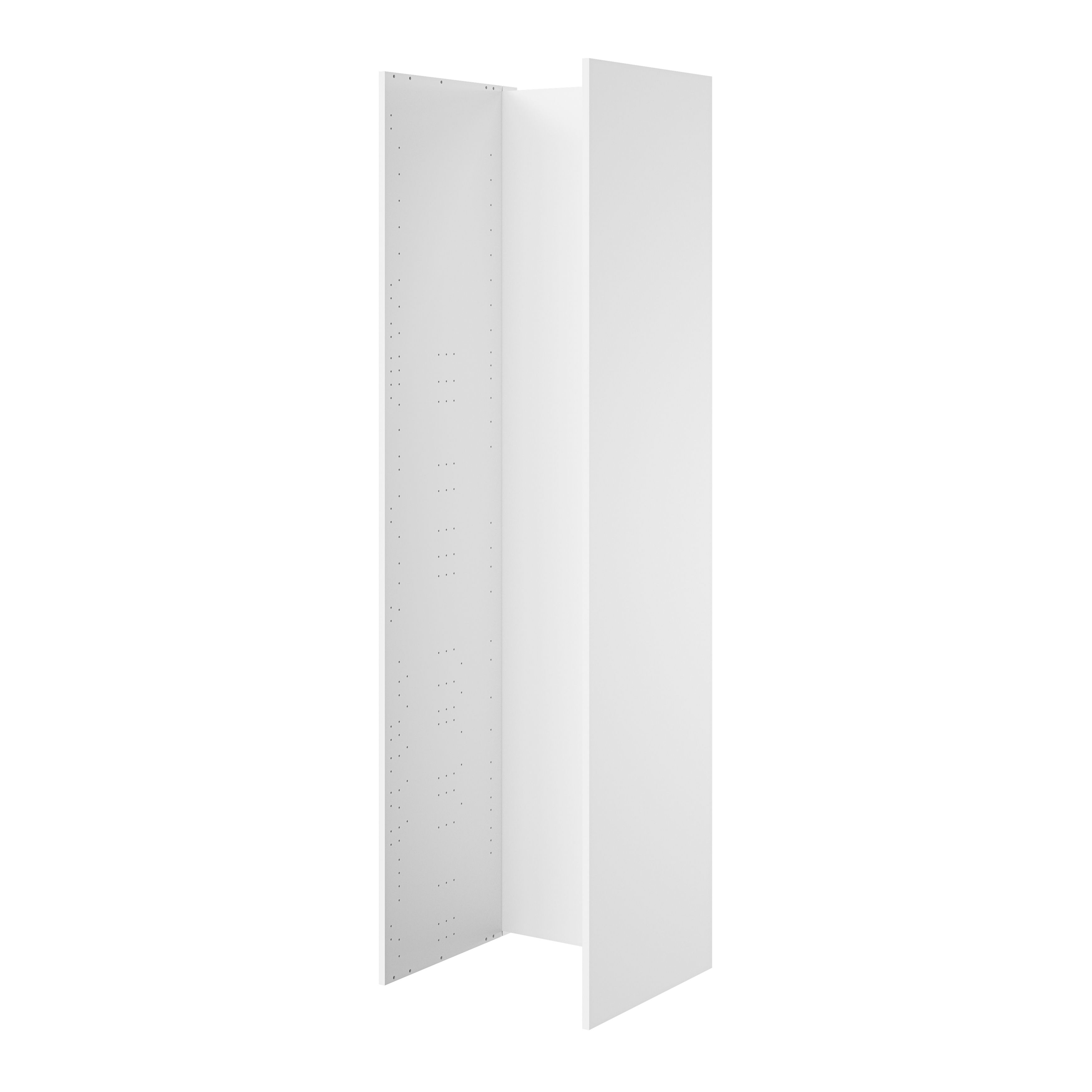 GoodHome Caraway Standard Appliance & larder End panel (H)2190mm (W ...