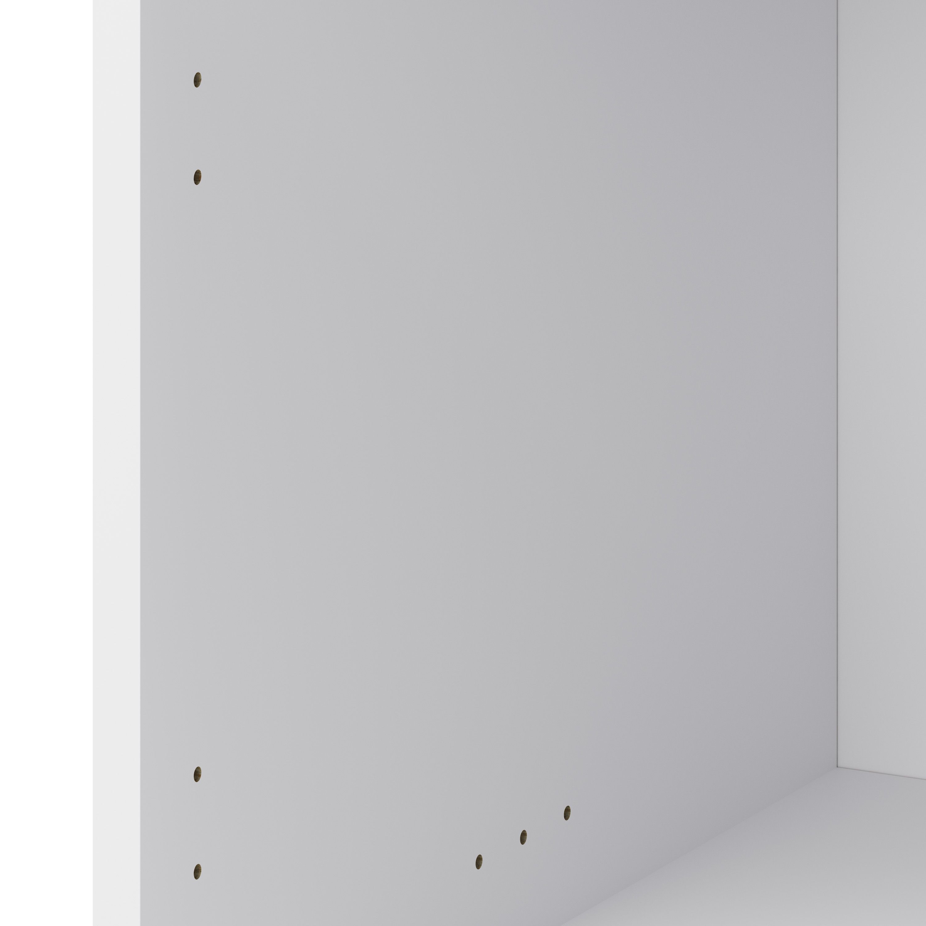 GoodHome Caraway White Base cabinet, (W)600mm