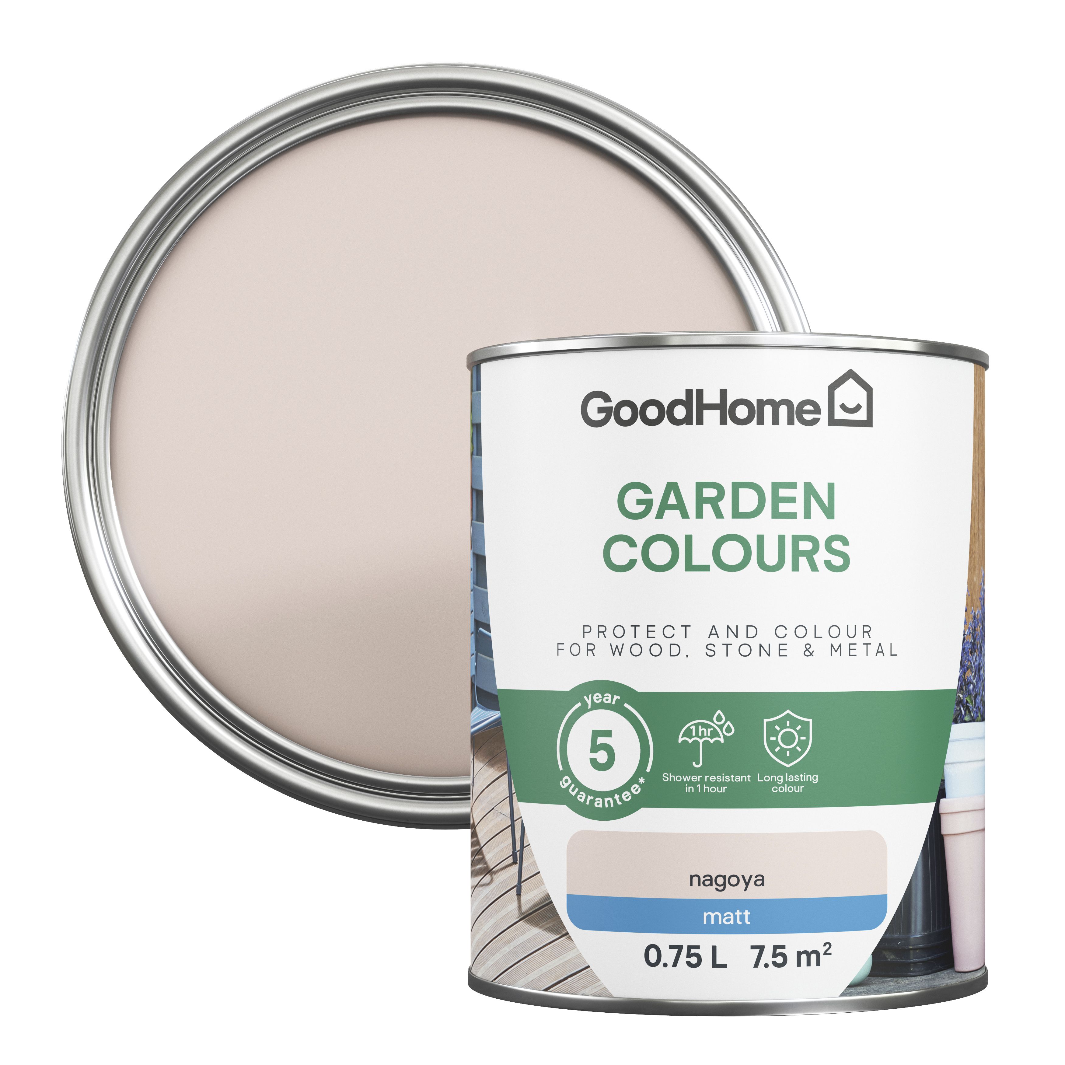 GoodHome Colour It Nagoya Matt Multi-surface paint, 750ml | DIY at B&Q