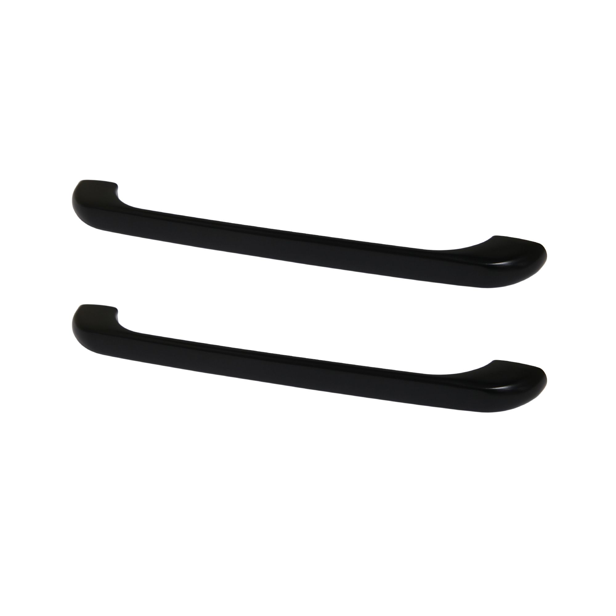 GoodHome Condio Matt Black Kitchen cabinets Bow Pull Handle (L)22.5cm ...