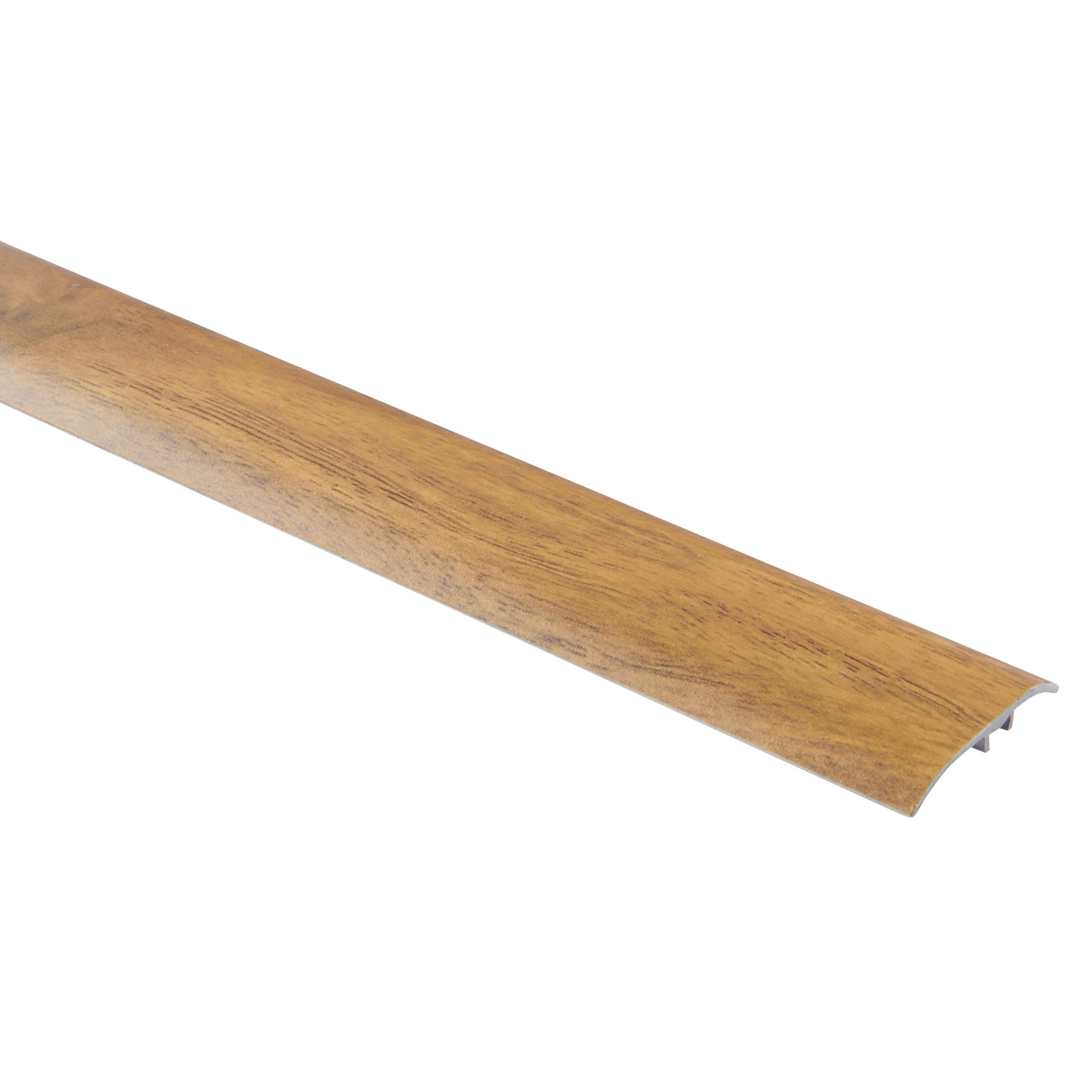 GoodHome DECOR255 Wood effect Threshold (L)93cm (W)37mm