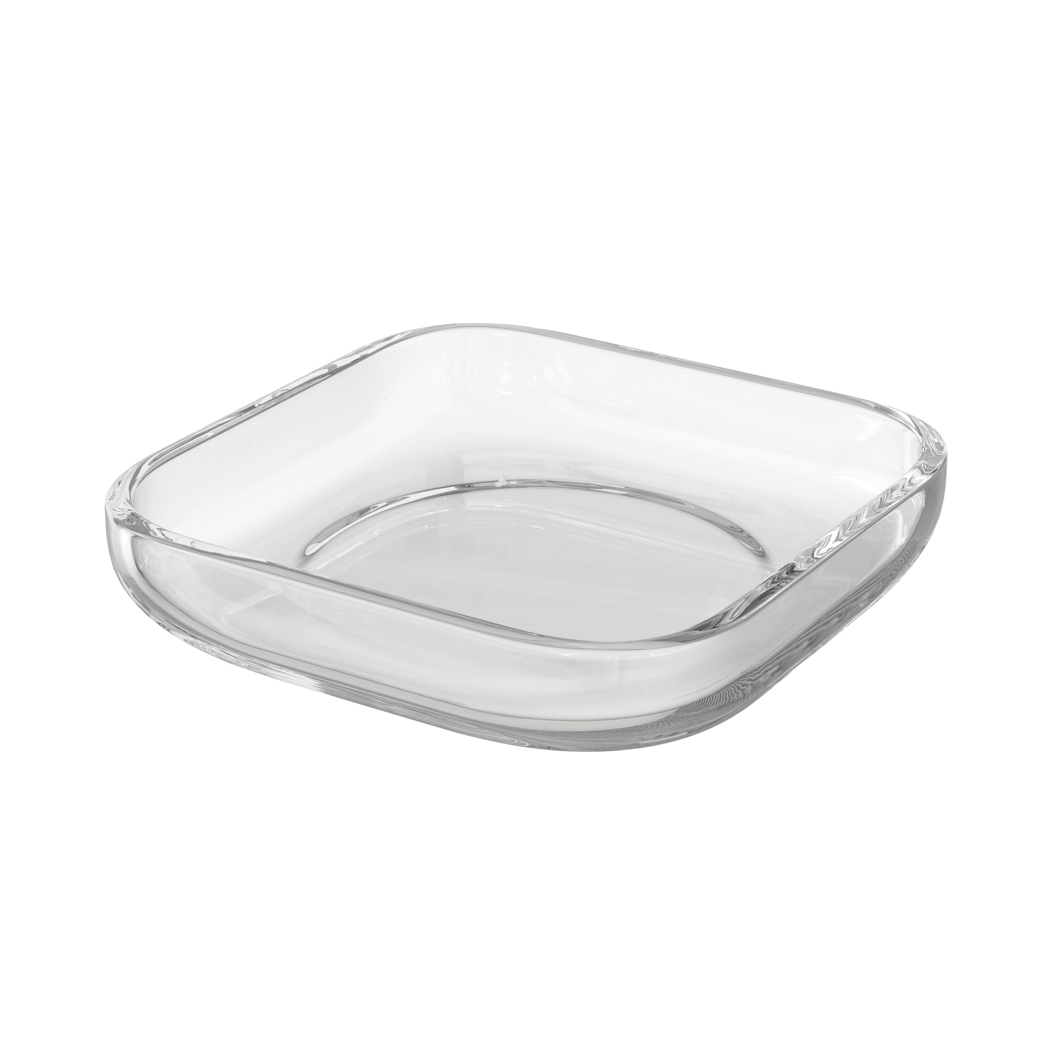 GoodHome Drina Transparent Glass Soap dish (W)10cm | DIY at B&Q